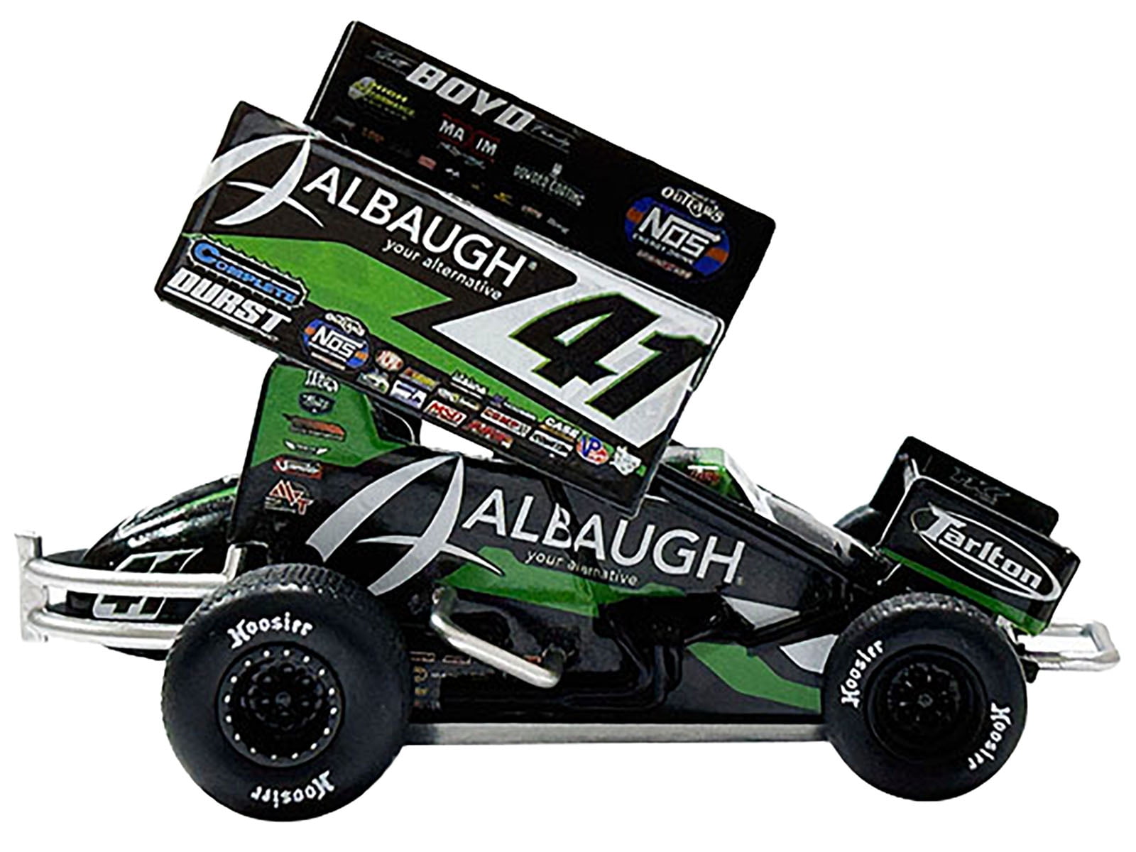 Winged Sprint Car #41 Carson Macedo "Albaugh" Jason Johnson Racing ...