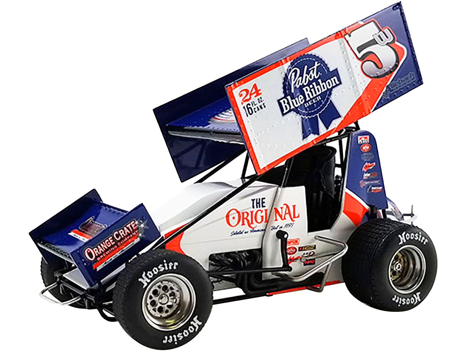 Winged Sprint Car #5W Lucas Wolfe "Pabst Blue Ribbon" Allebach Racing ...