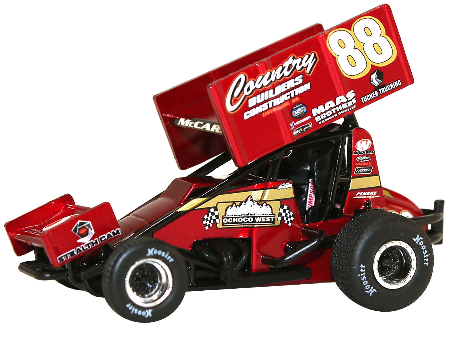 Winged Sprint Car #88 "Country Builders Construction" Country Builders ...