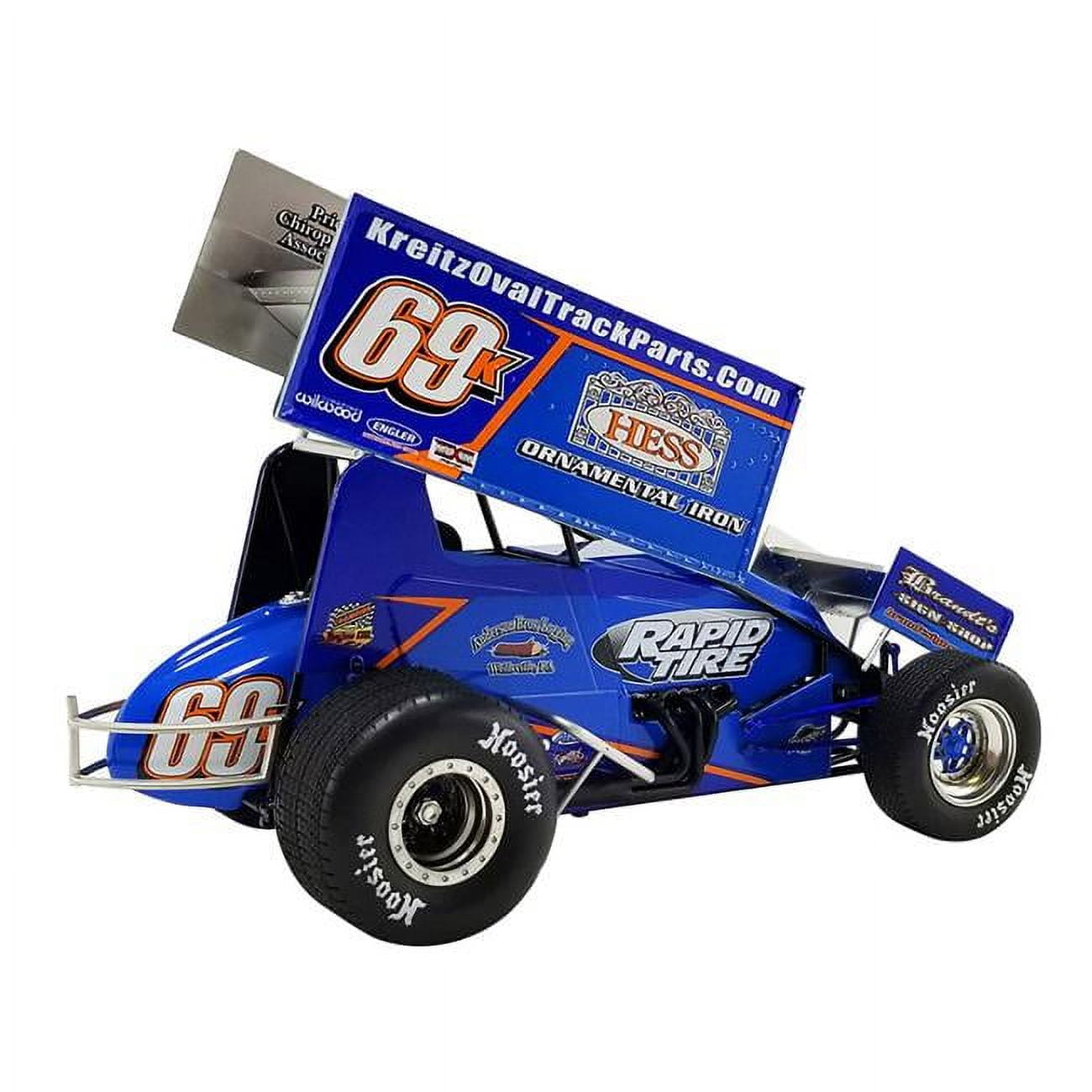 Winged Sprint Car No.69K Lance Dewease Hess Ornamental Iron Kreitz ...