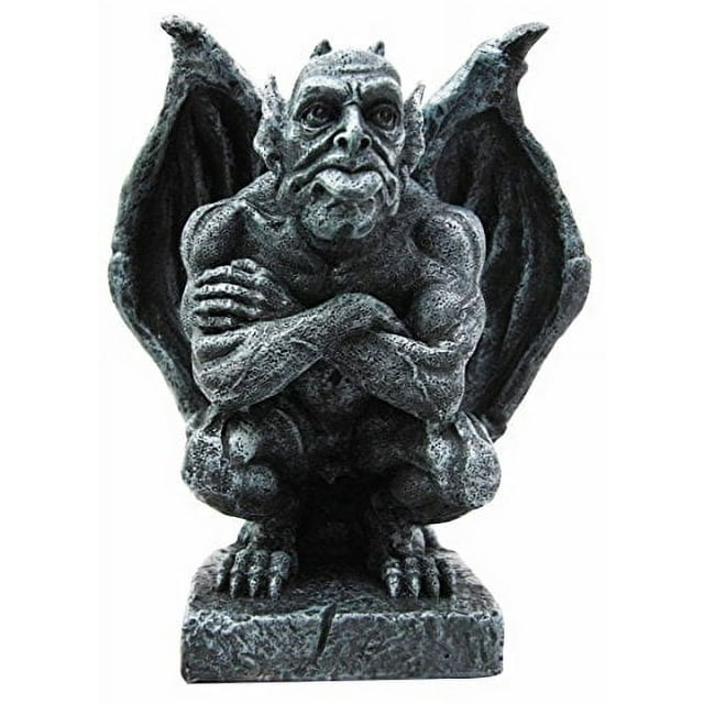 Winged Watchman Gothic Troll Gargoyle Decorative Figurine 6.5" Tall ...