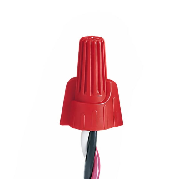 Winged Wire Connectors Nuts Easy-Twist (10 Pack), UL Listed Red Wire ...