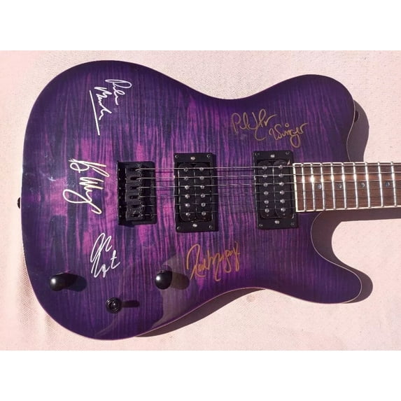 Winger Band Guitar poster Wall Art Print of John Roth Grote GT-150 in ...