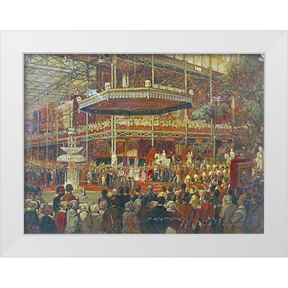 Wingfield, James Digman 14x12 White Modern Wood Framed Museum Art Print ...