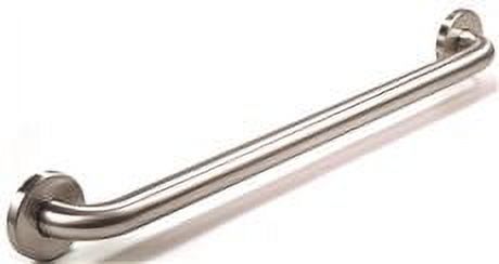 Wingits Grab Bar With Cover, 42 In. X 1-1/4 In., Satin Stainless Steel ...