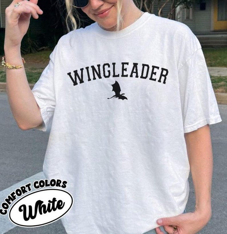Wingleader Shirt, Basgiath War College Shirt, Fourth Wing Shirt ...