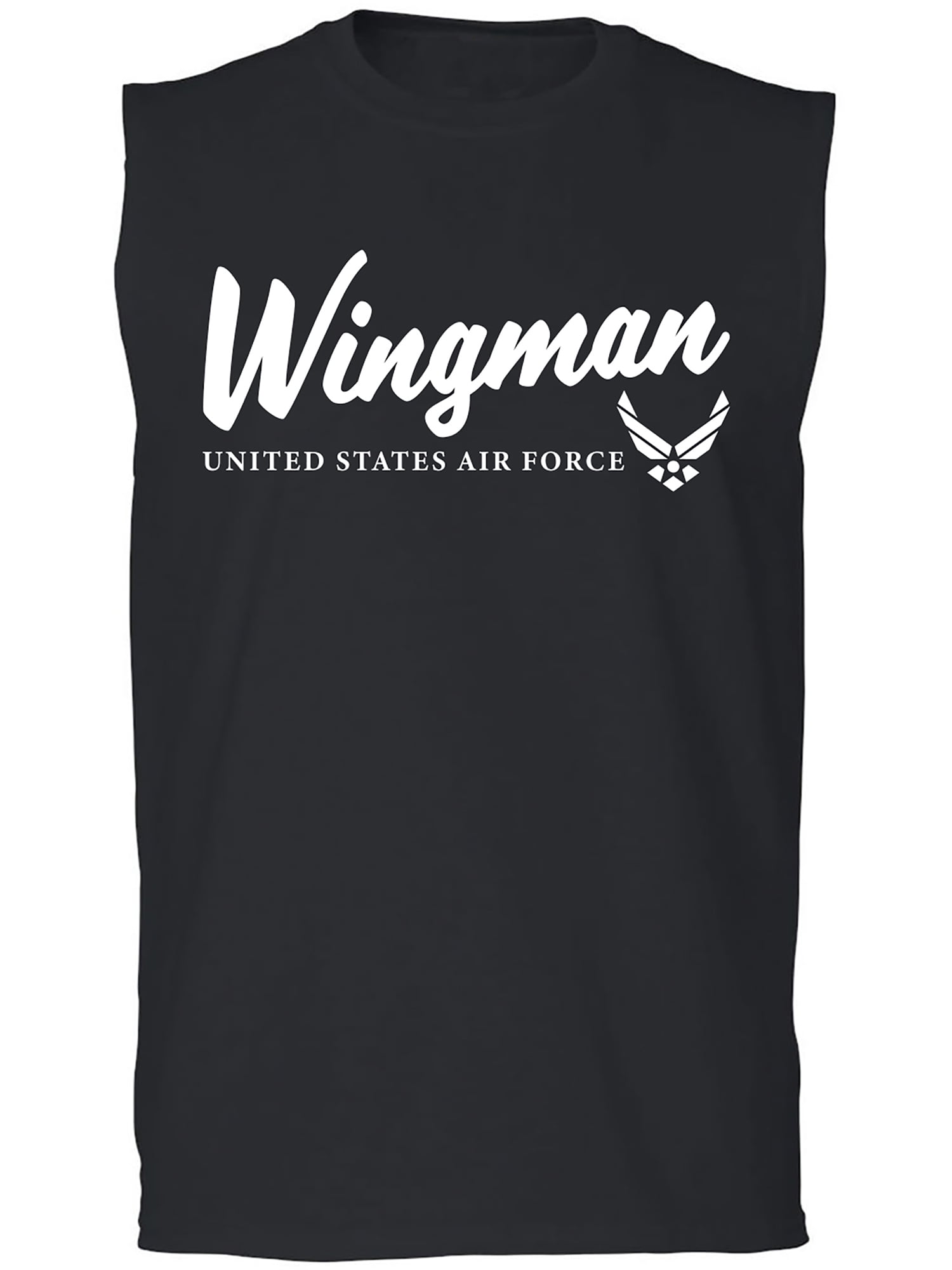 Wingman USAF Adult Sleeveless Tee - Walmart.com