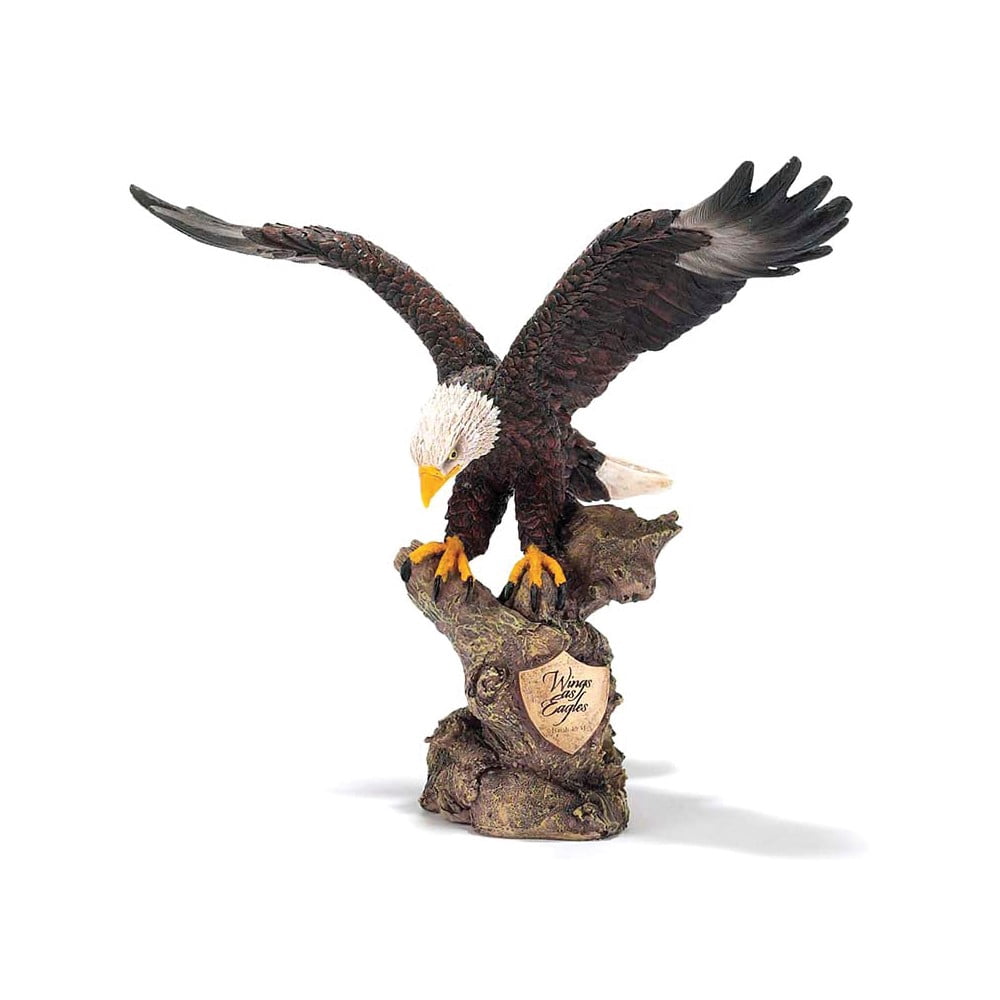 Wings As Eagles Isaiah 40:31, Eagle Figurine - Walmart.com