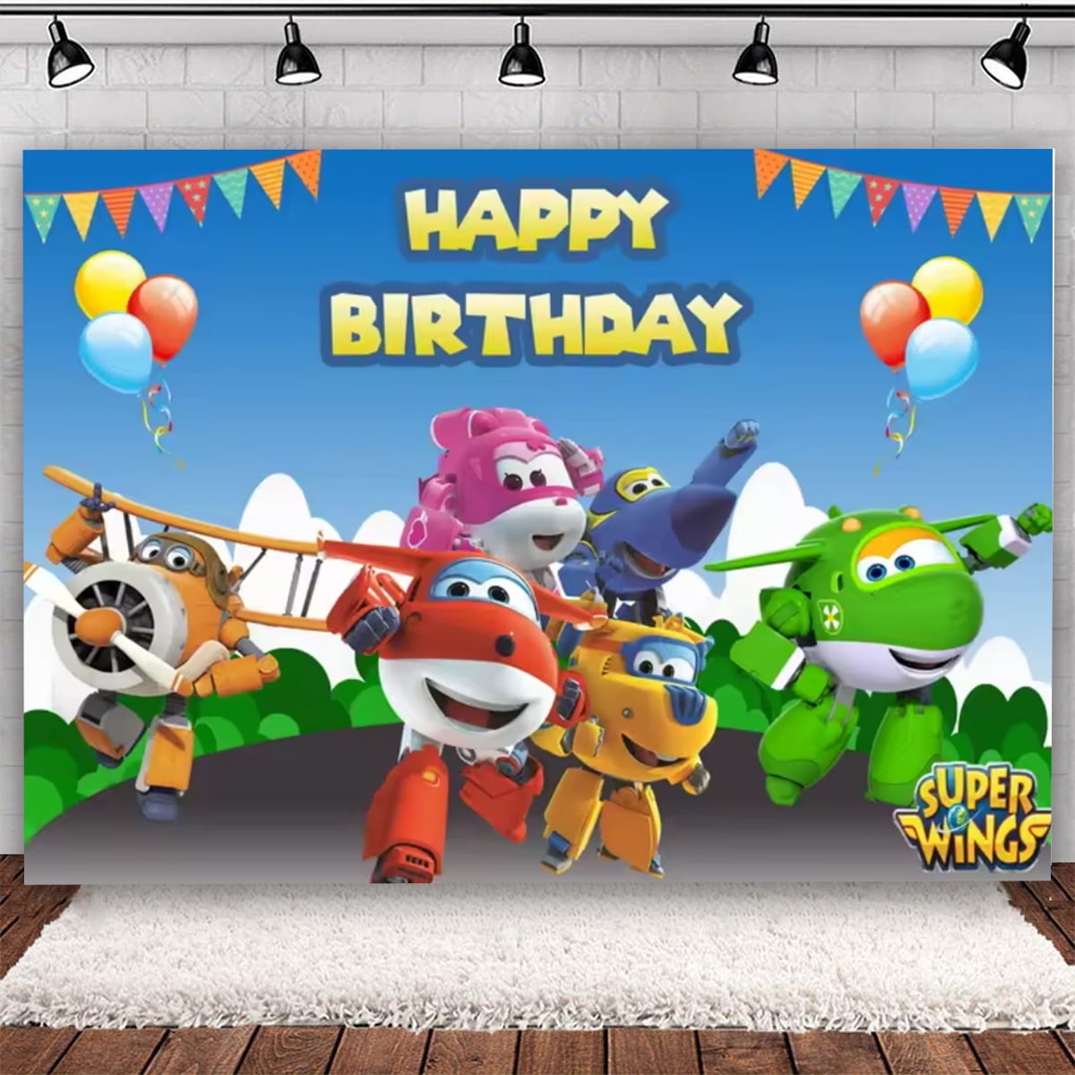 Wings Backdrop 5x3 Wings Birthday Party Supplies Background Cake Table ...