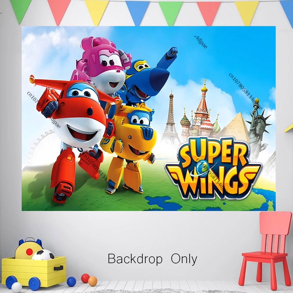 Wings Backdrop 7x5 Wings Birthday Party Supplies Background Cake Table ...