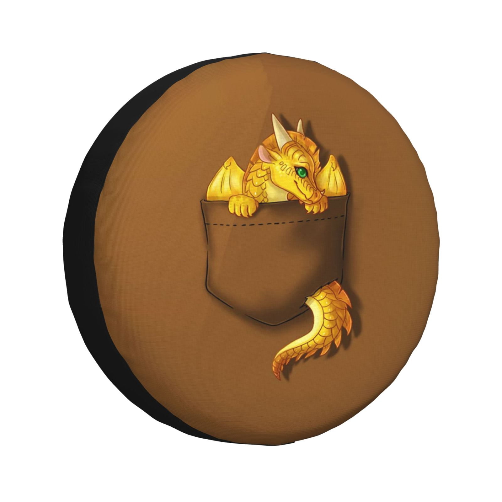 Wings Dragon Fire Spare Tire Cover Wheel Tire Cover Fit Trailer, RV ...