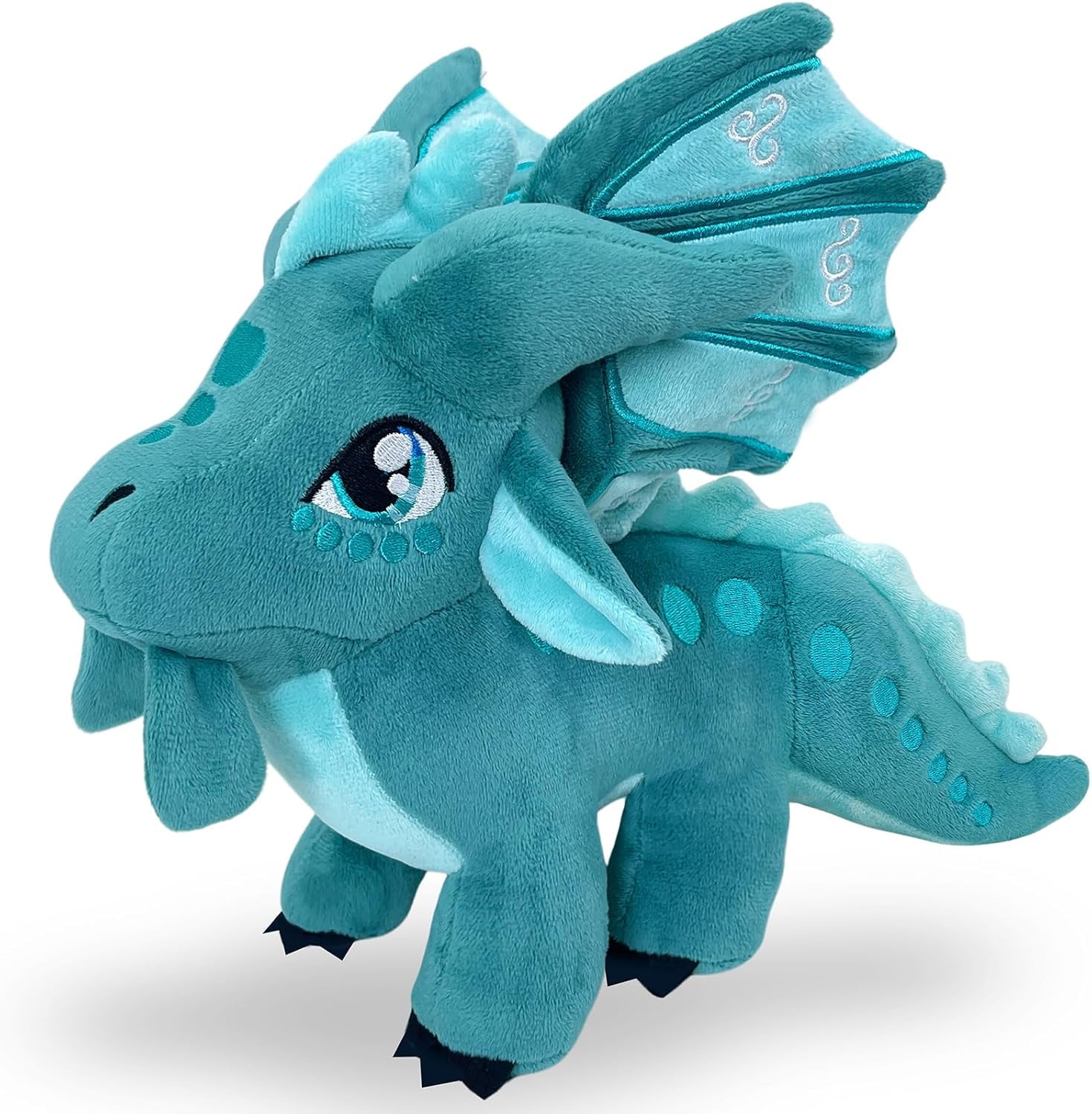Wings Dragon Plush Stuffed Animal Cute Fire Dragon Plushies Stuffy ...