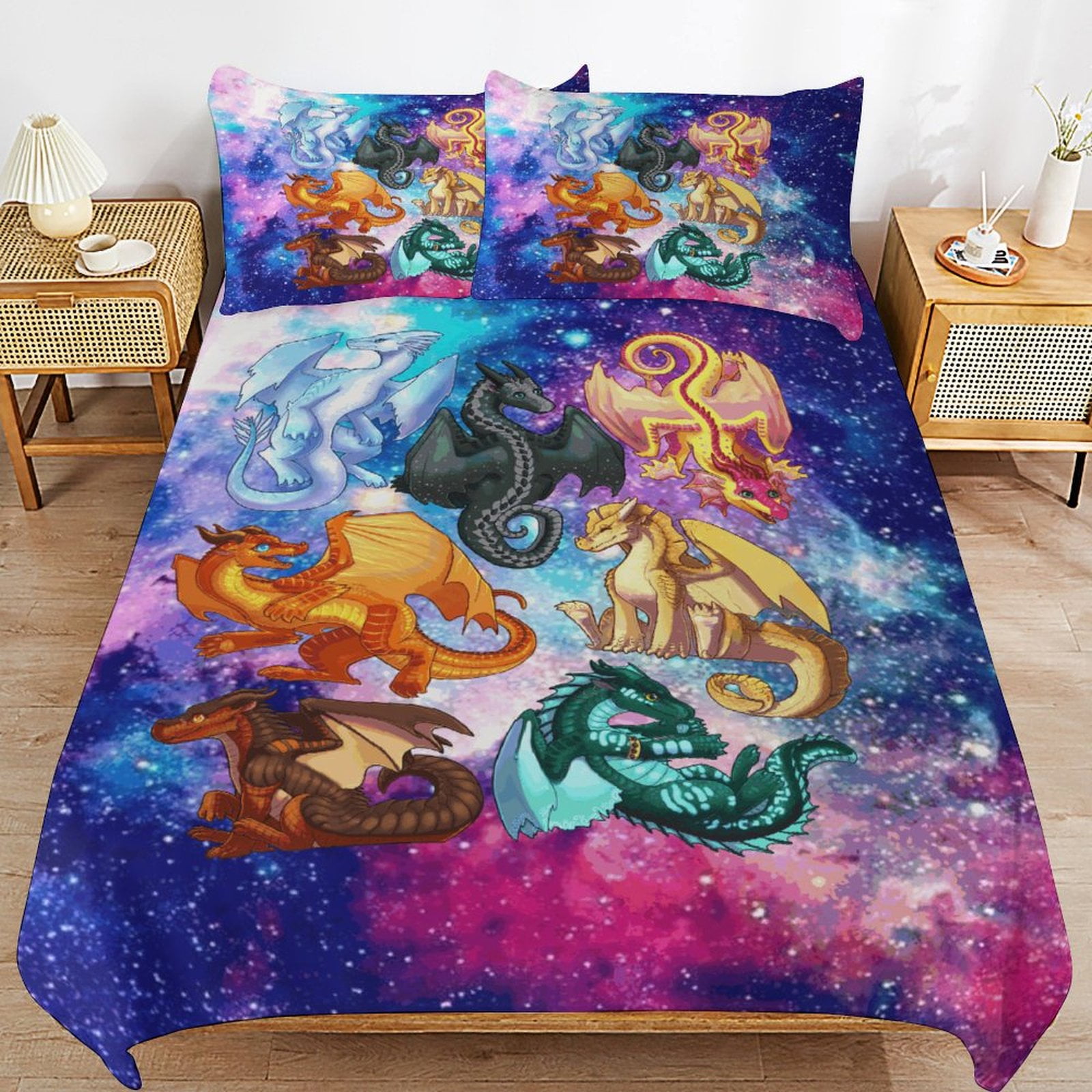 Wings of Fire Bed Duvet Cover Microfiber Bedding Sets 3D Printed ...