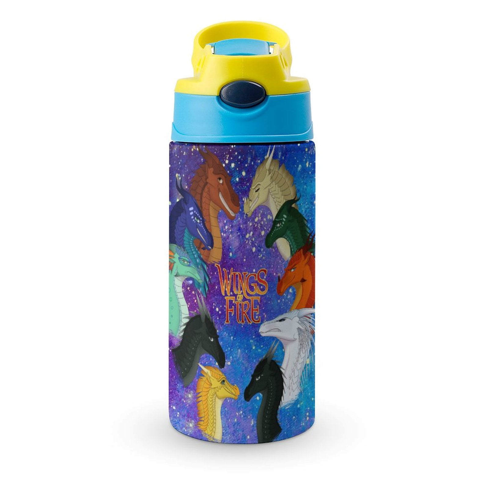 Wings of Fire Insulated Bottle with Straw And Built in Carrying Loop ...