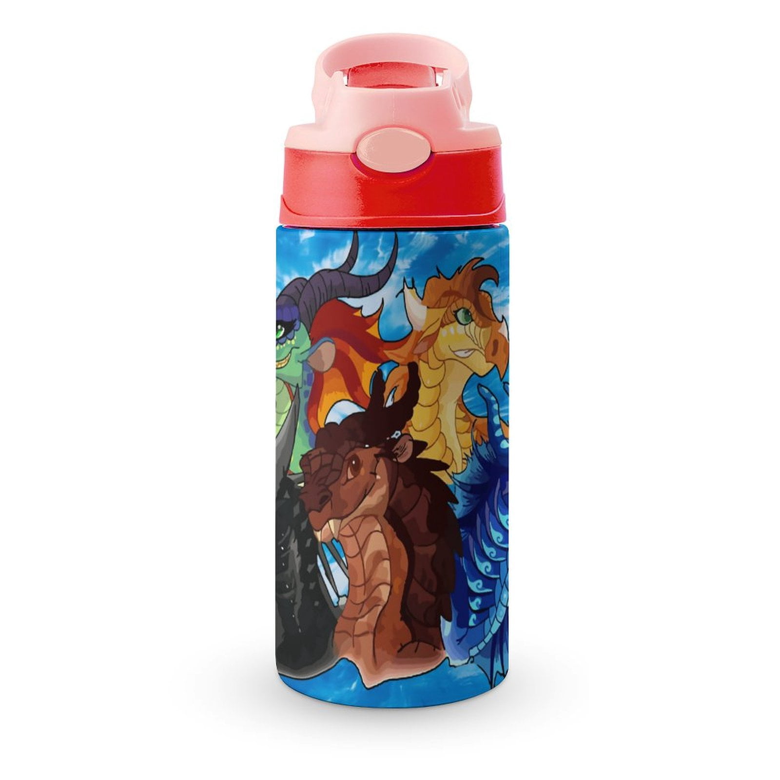 Wings of Fire Insulated Bottle with Straw And Built in Carrying Loop ...