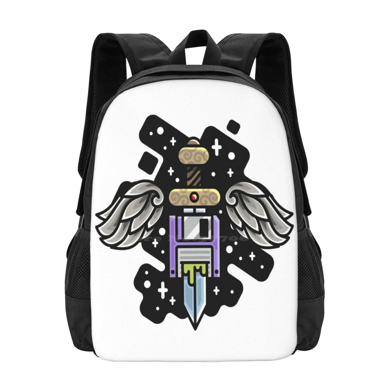 Wings Floppy Sword Hot Sale Backpack Fashion Bags Wings Floppy Sword ...