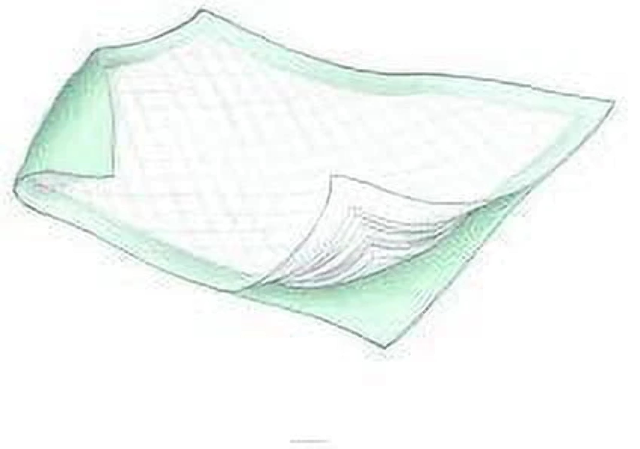 "Wings Extra Heavy Absorbency Disposable Bed Pads, Fluff & Polymer ...