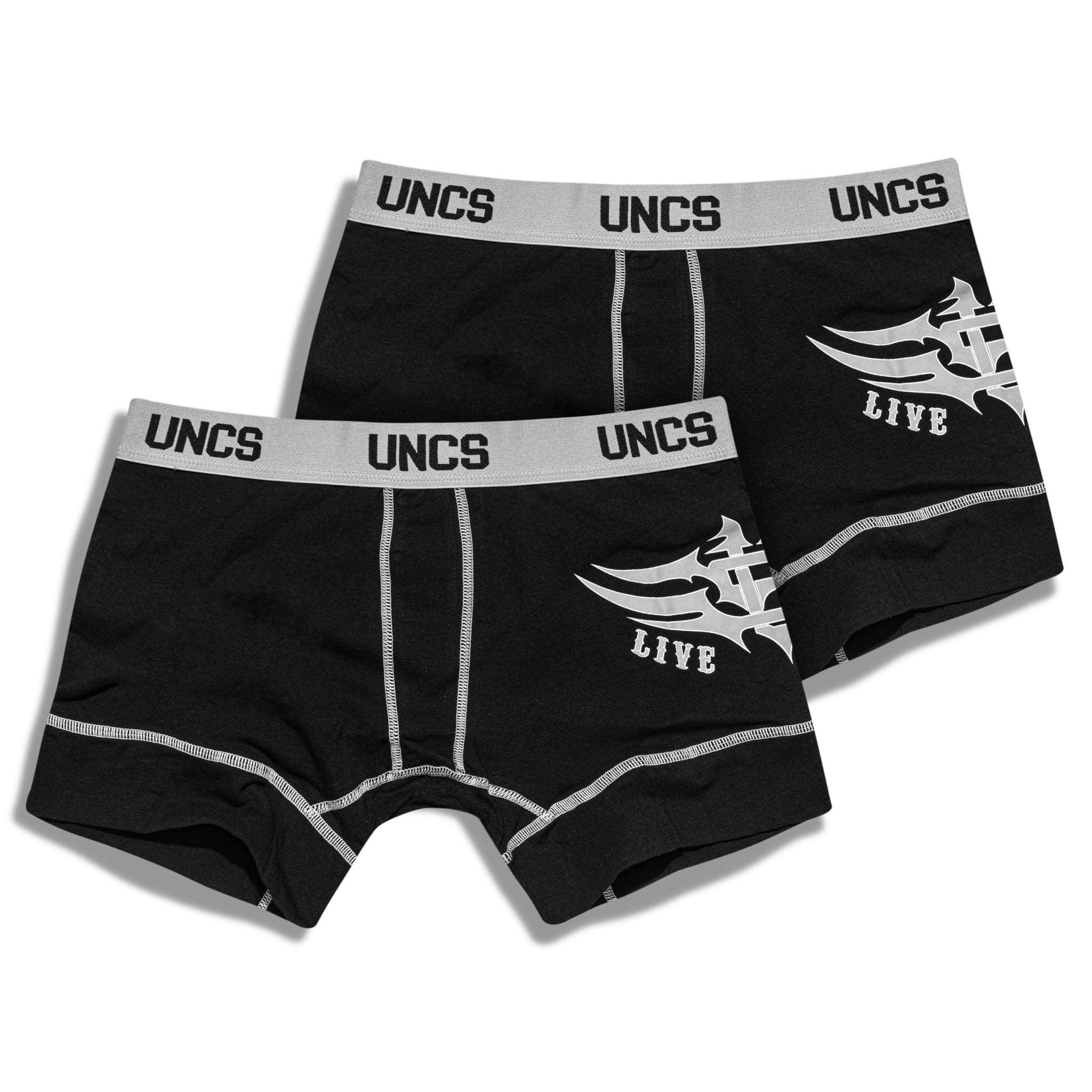 Wings Men's Underwear, Boxer Briefs & Trunks, 2 Pack (Standard Length ...