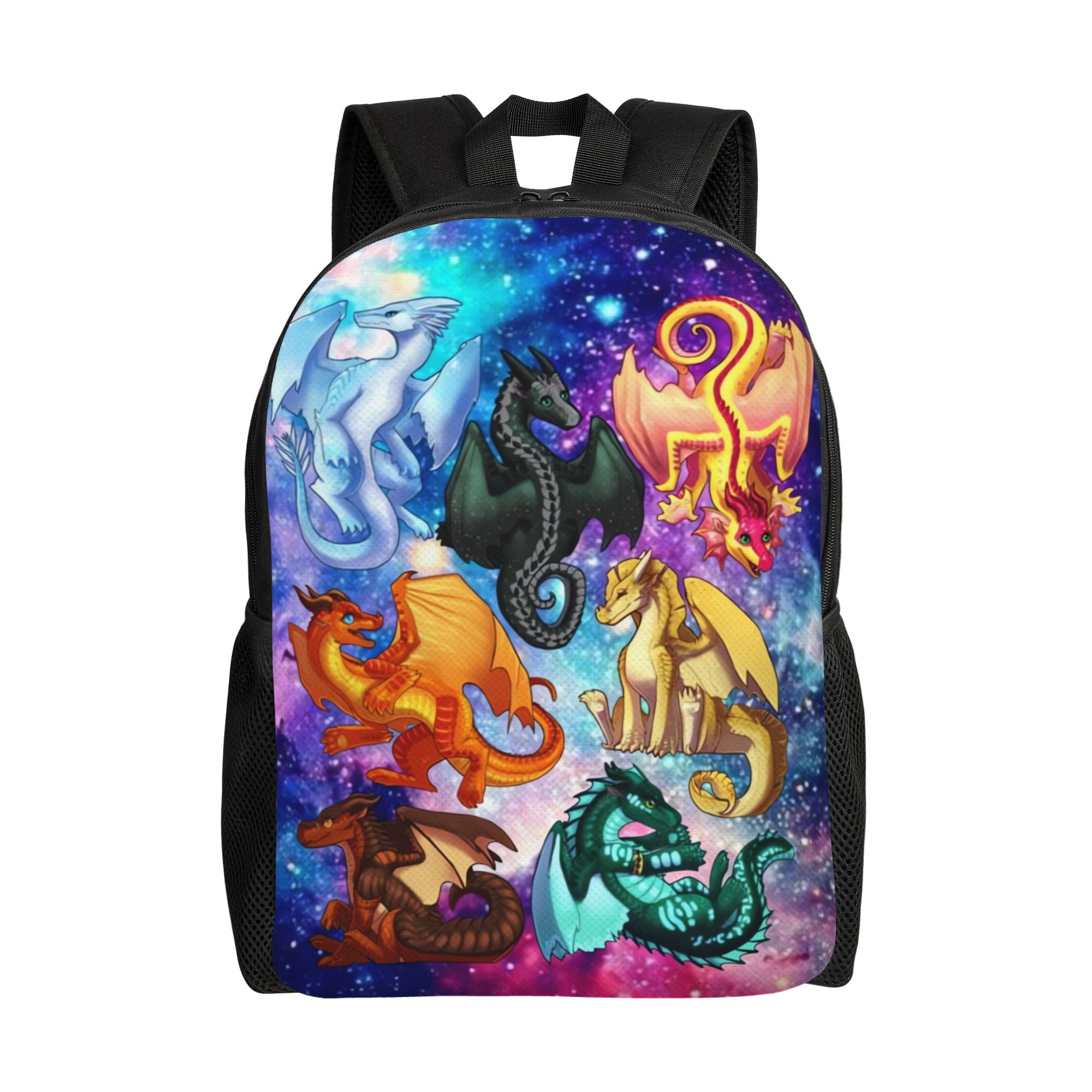 Wings-Of-Dragon Fire Backpack Casual Daypack Large Capacity Travel Work ...