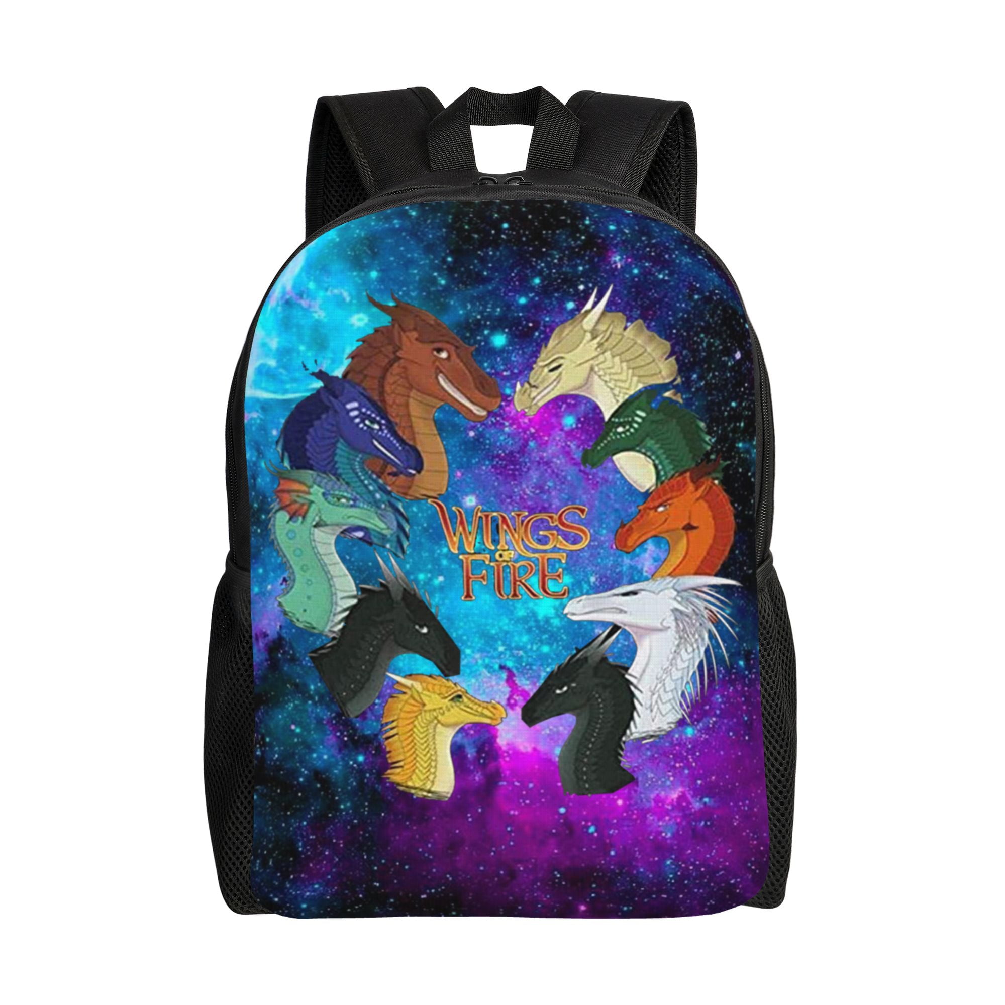 Wings-Of-Dragon Fire Backpack Lightweight Daypack Large Capacity Travel ...