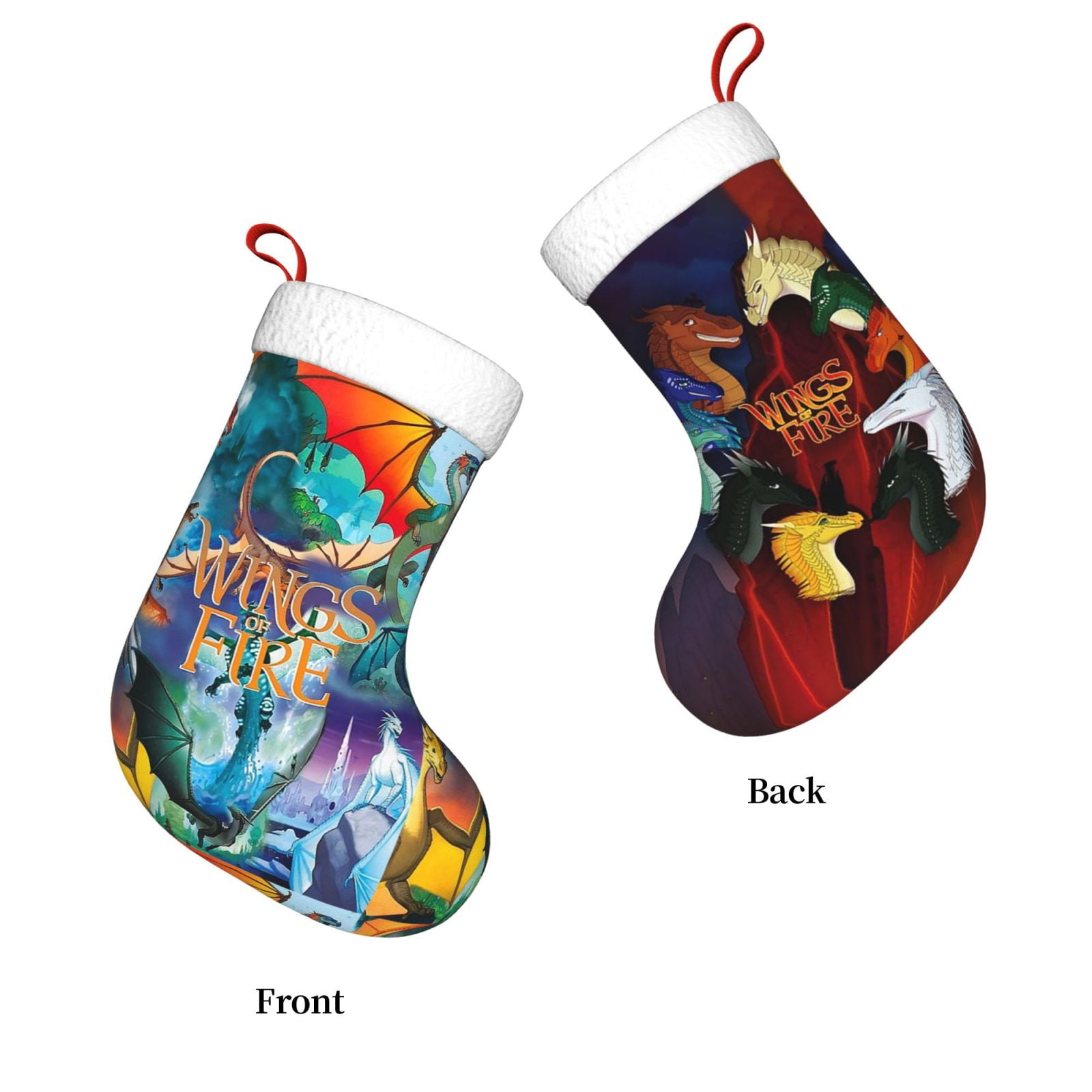 Wings Of Fire Christmas Stocking Gift Home Decor Hanging Socks Kids ...