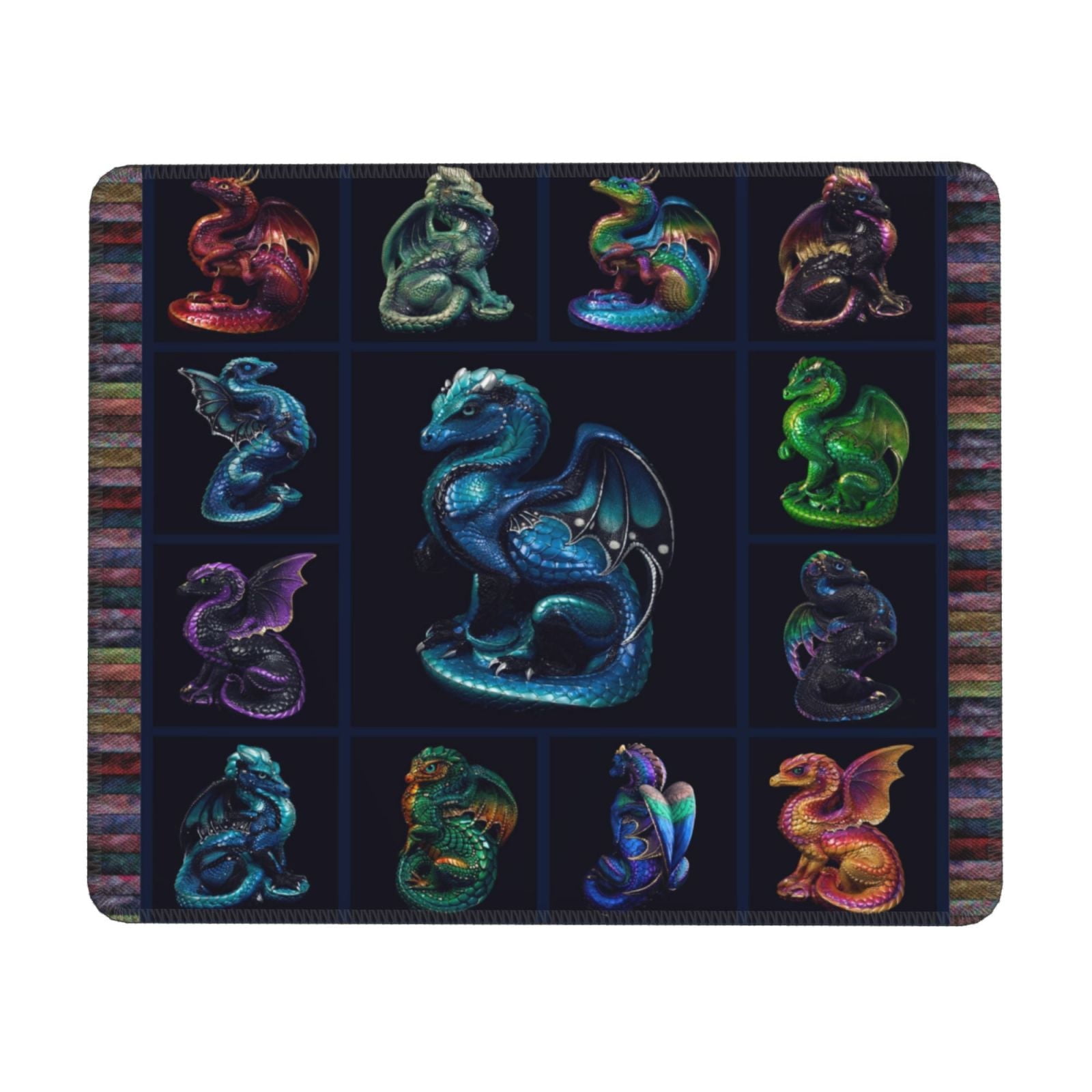 Wings-Of-Fire Dragon Mouse Pad,Small Gaming Mousepad,Non-Slip Rubber ...