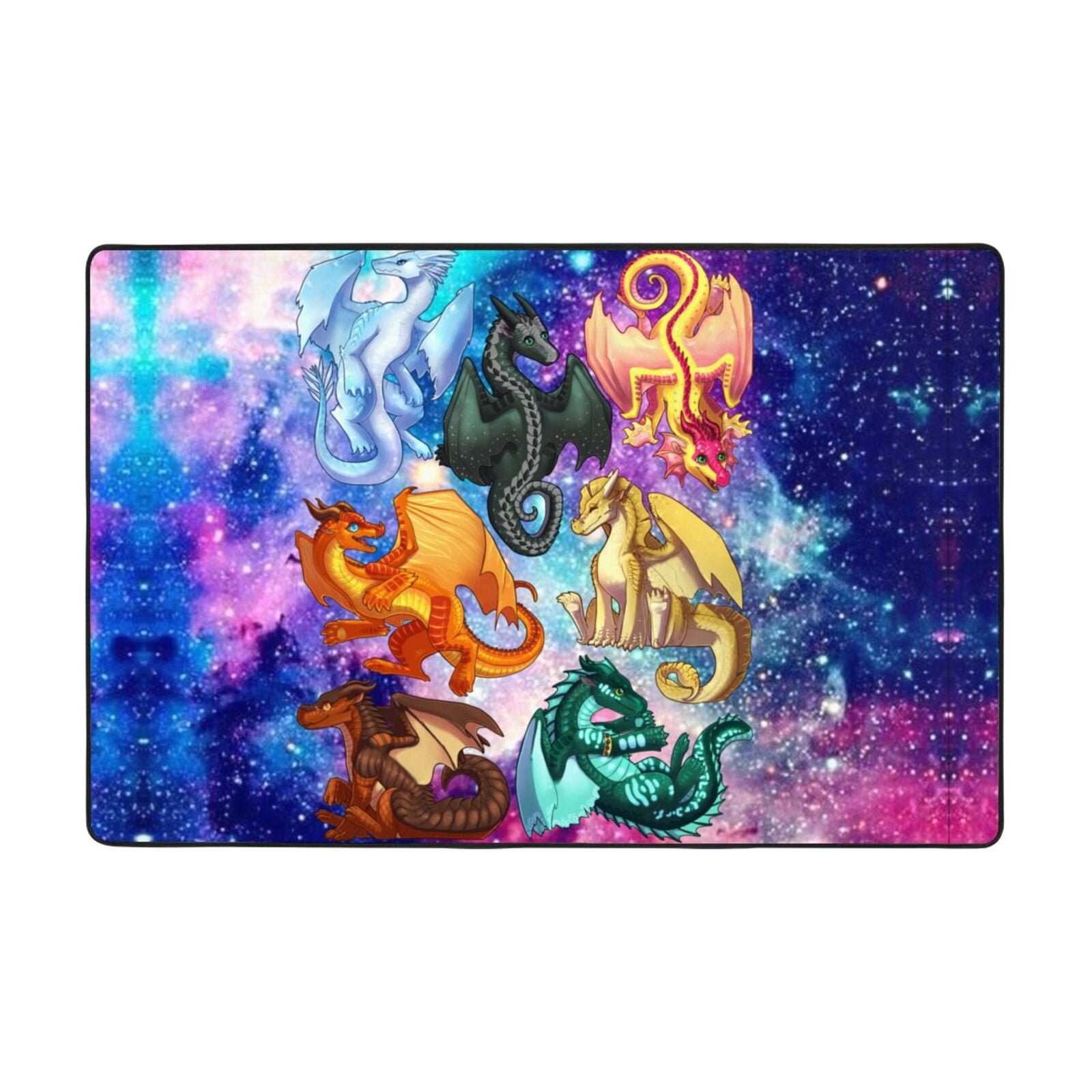 Wings-Of-Fire Dragon Rugs Washable Cover Floor Rug Carpets Bathroom ...