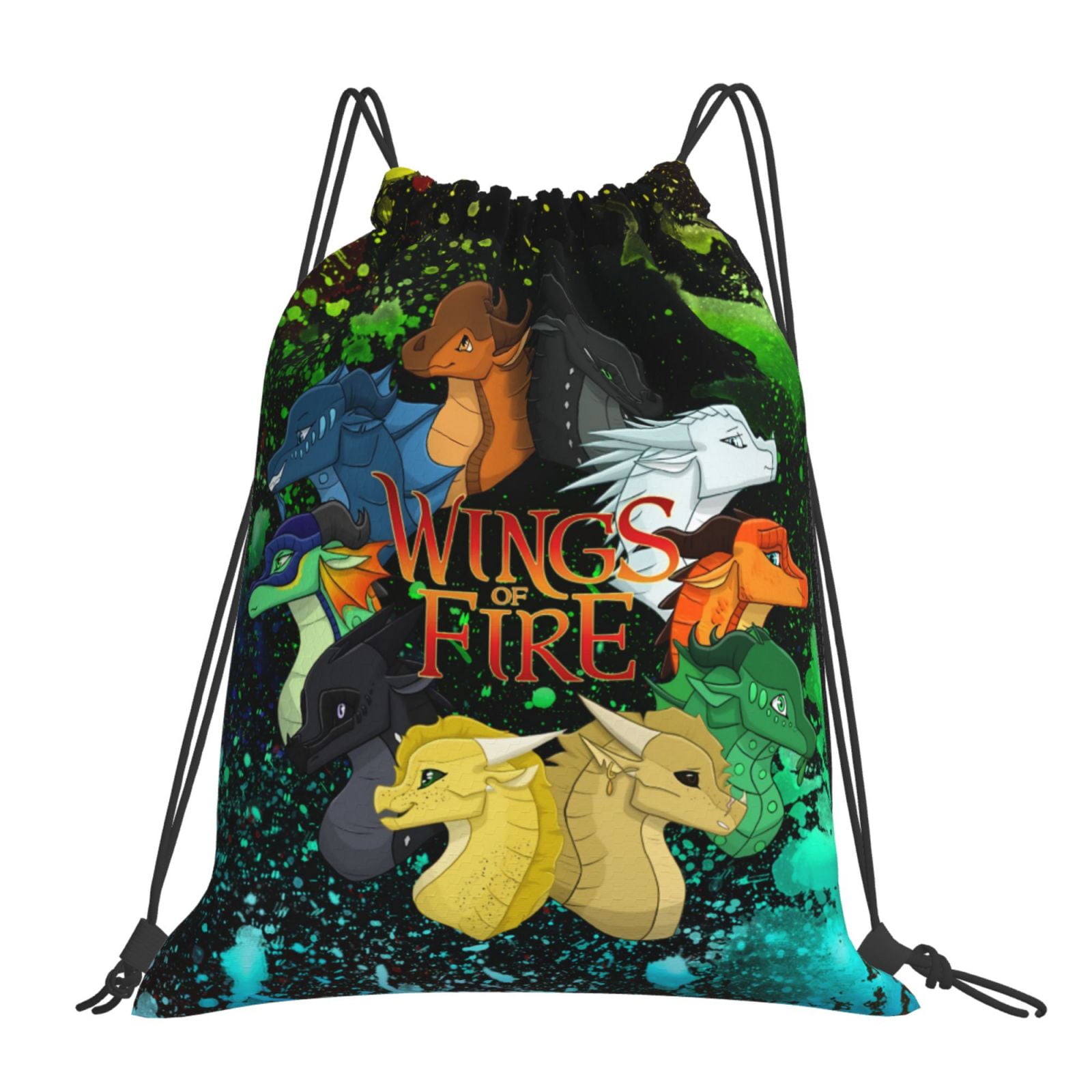 Wings Of Fire Drawstring Backpack Sport Gym Bag For Yoga Swimming ...