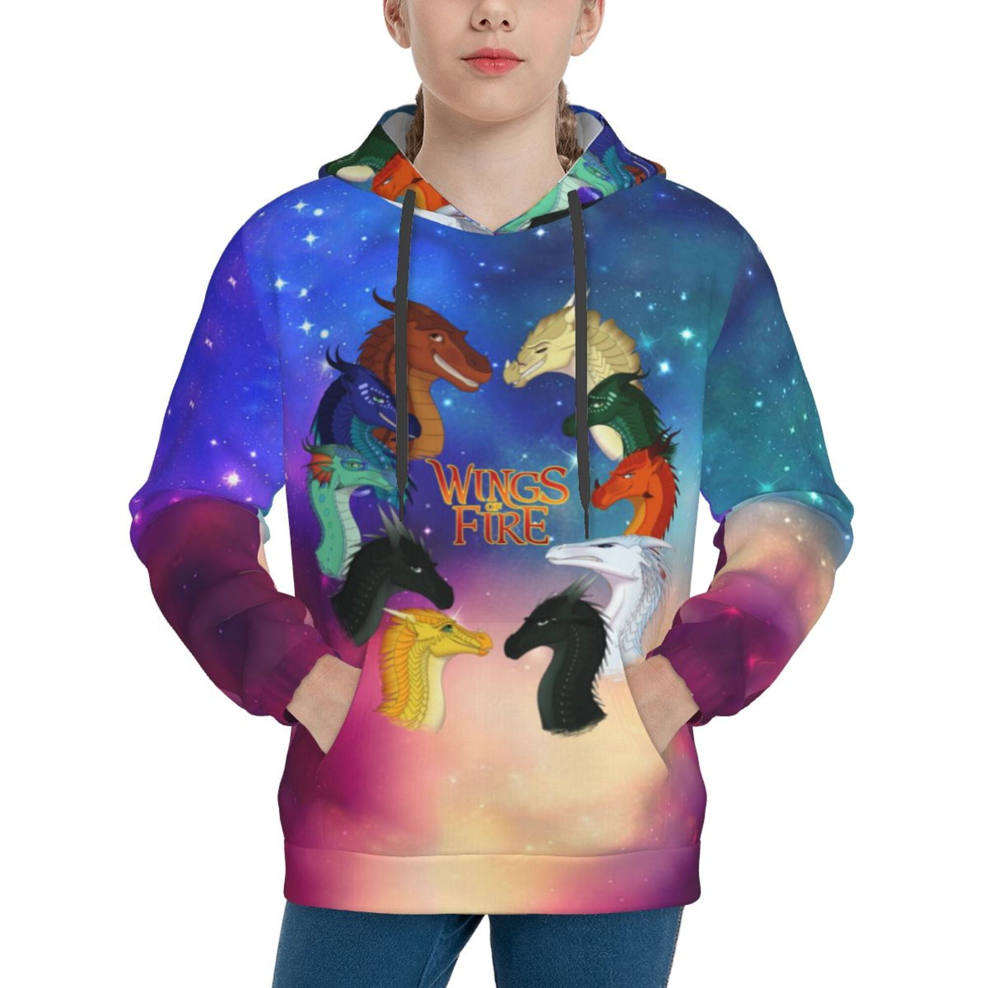 Wings Of Fire Kids' Hoodie 3d Print Sweatshirt Soft Pullover Hooded ...
