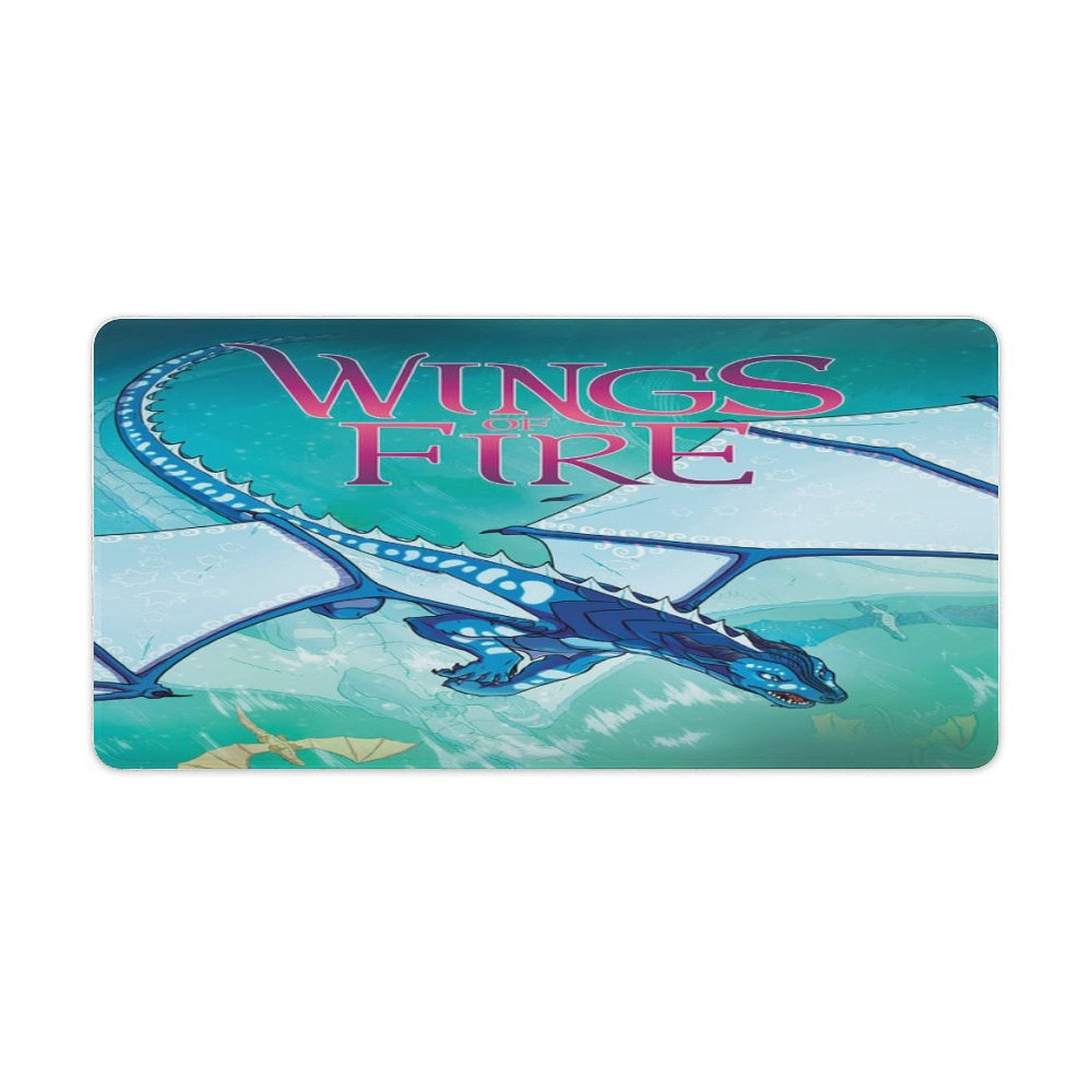 Wings Of Fire Large Gaming Mouse Pad for Laptop Computer Rubber Edge ...