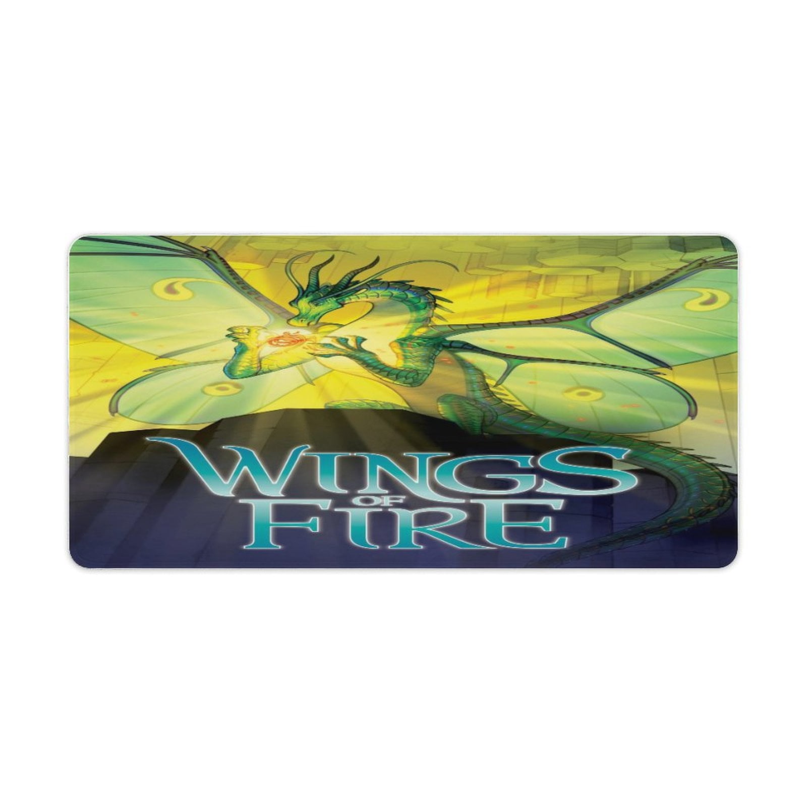 Wings Of Fire Large Gaming Mouse Pad for Laptop Computer Rubber Edge ...