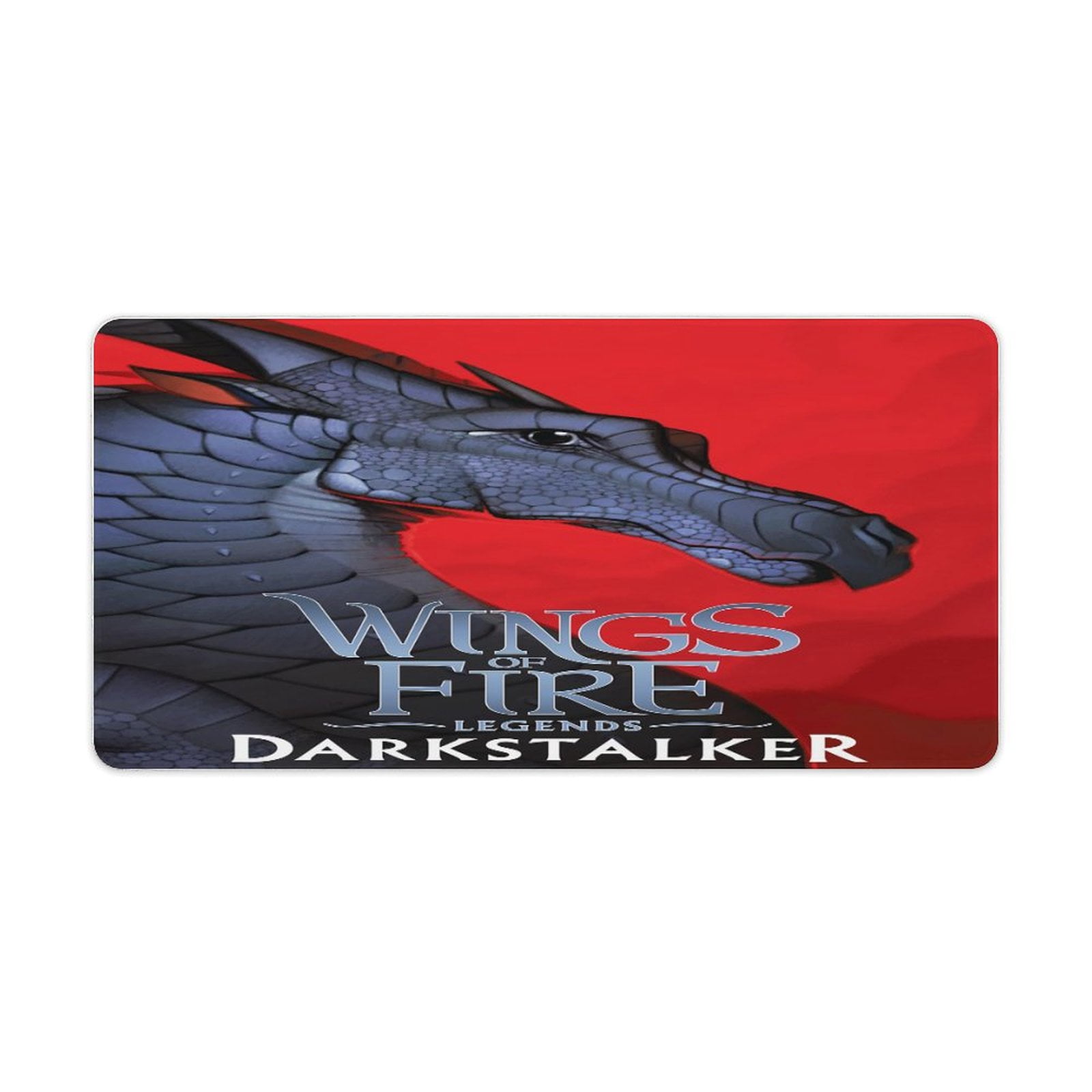Wings Of Fire Large Gaming Mouse Pad for Laptop Computer Rubber Edge ...