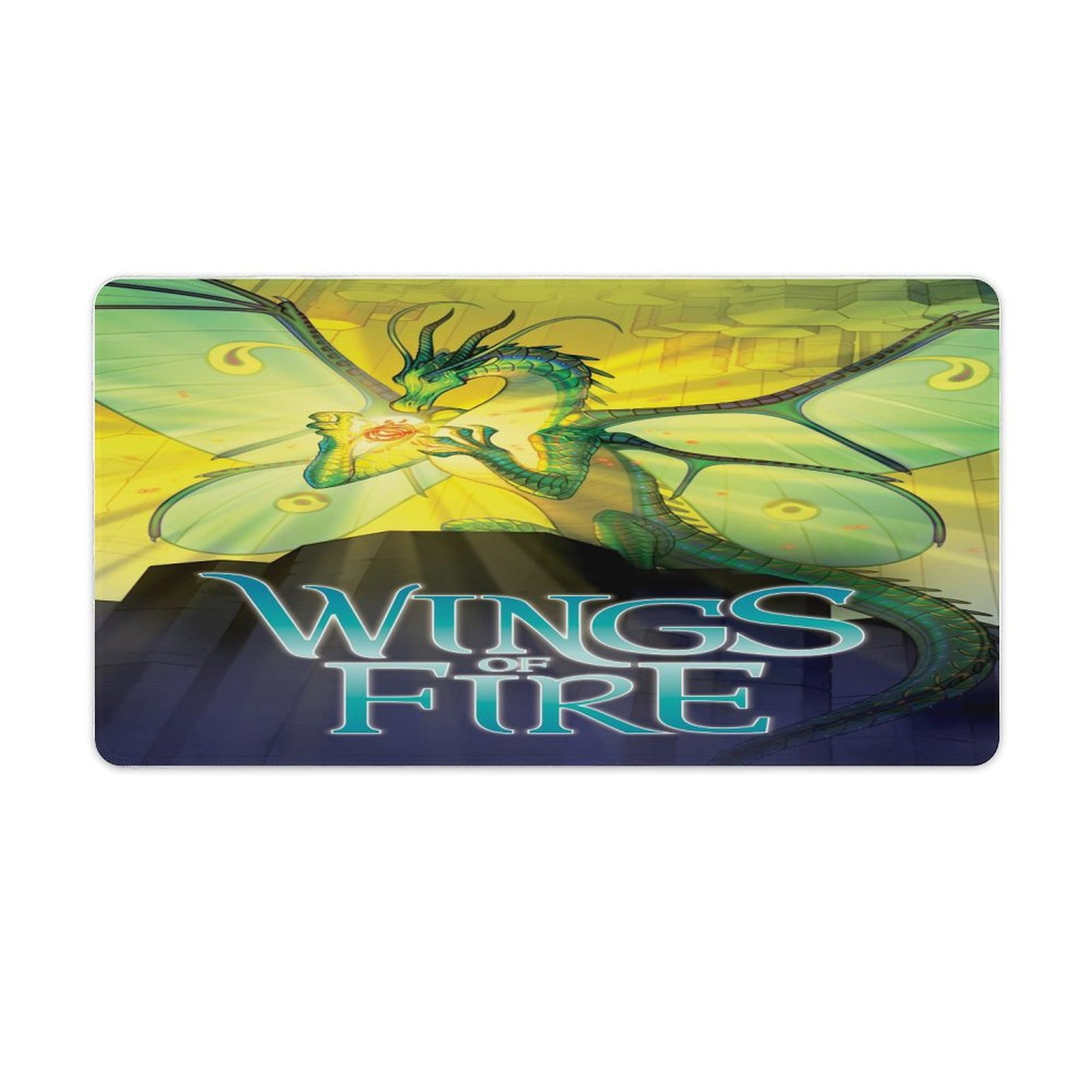 Wings Of Fire Large Gaming Mouse Pad for Laptop Computer Rubber Edge ...