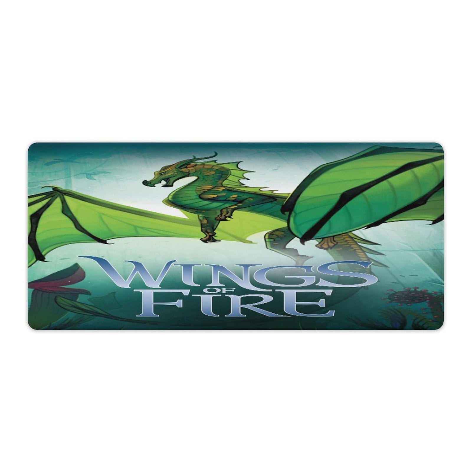 Wings Of Fire Large Gaming Mouse Pad for Laptop Computer Rubber Edge ...