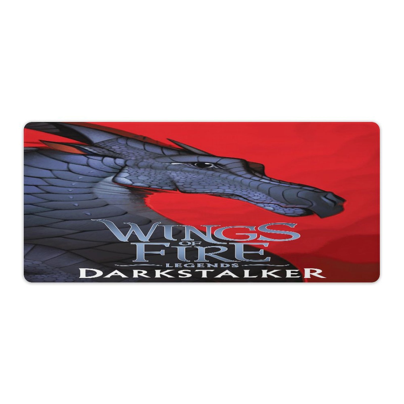 Wings Of Fire Large Gaming Mouse Pad for Laptop Computer Rubber Edge ...