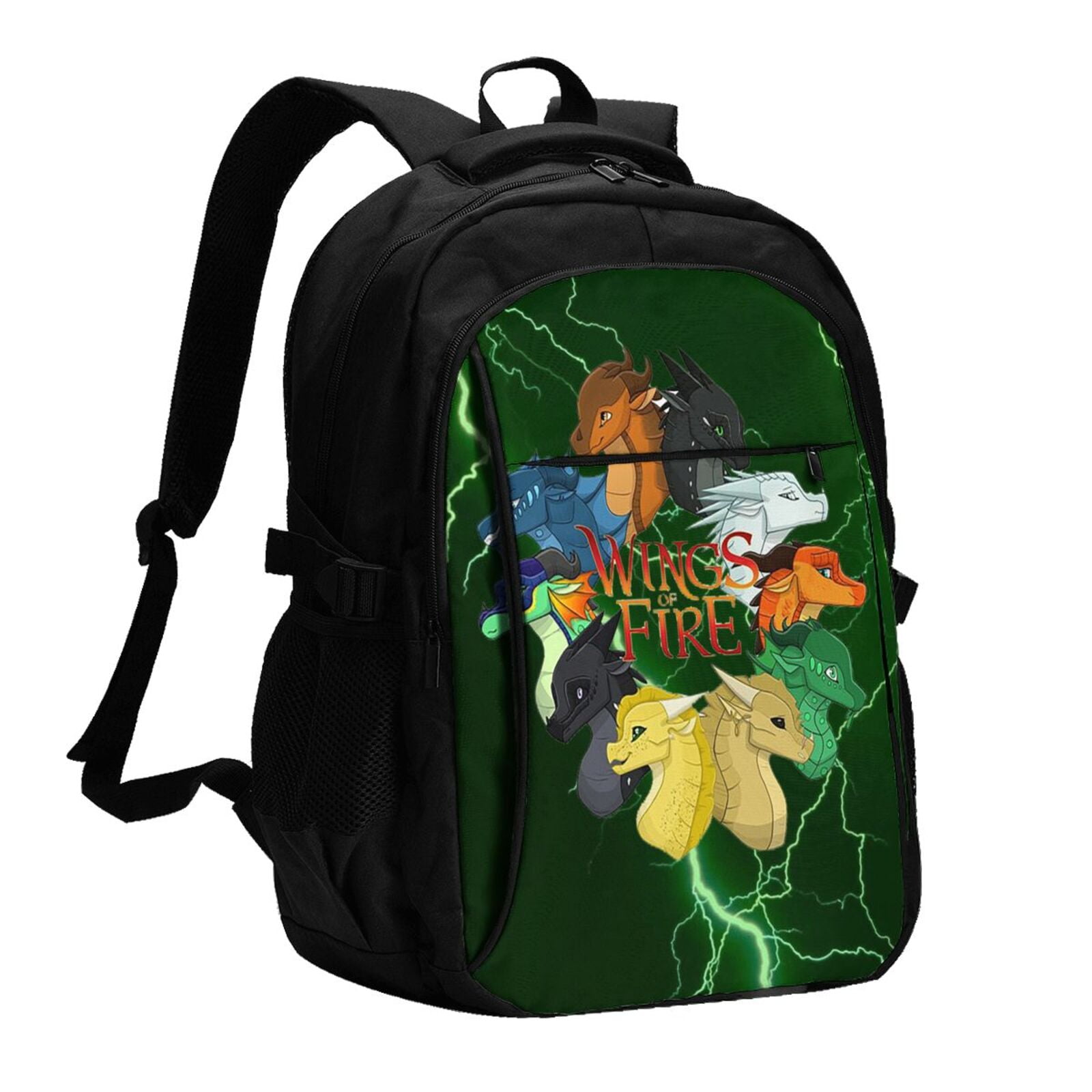 Wings Of Fire Large Travel Laptop Backpack With Usb Charging Port ...