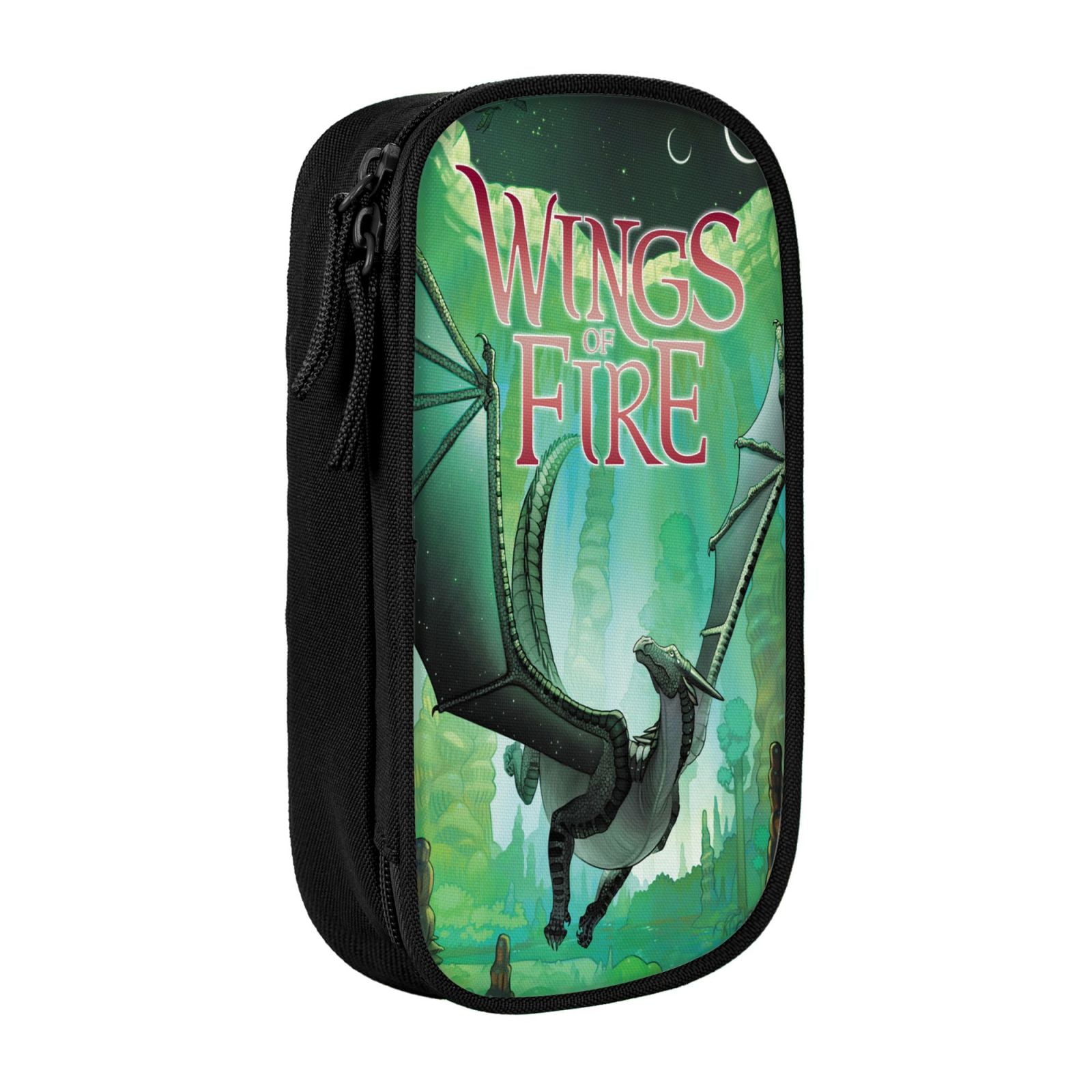 Wings Of Fire Pencil Case Large Capacity Pen Case Double Zippers Pen ...