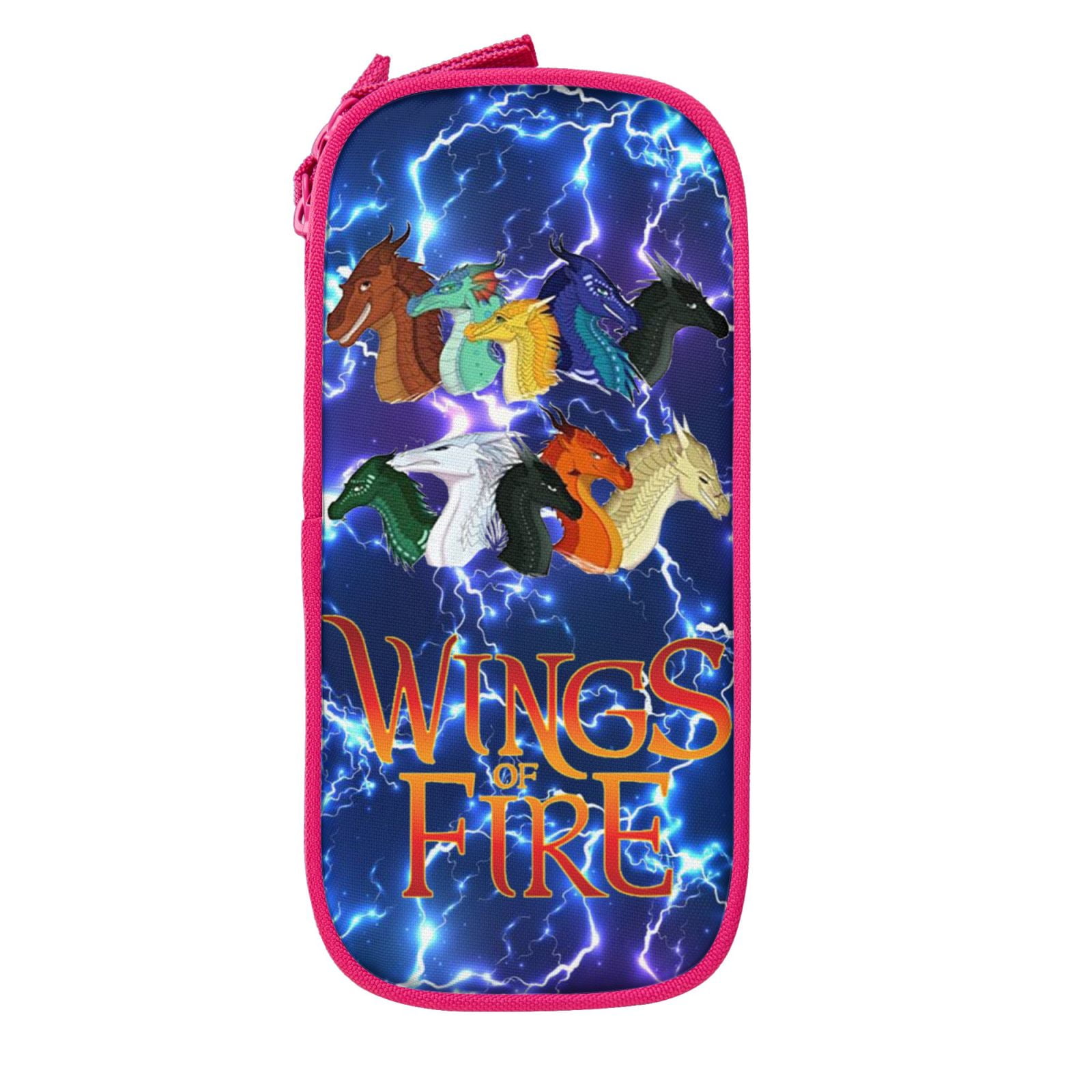 Wings Of Fire Pencil Pouch High Capacity Penbag Portable Stationery Bag Pencil-Box Cosmetic Bag ...