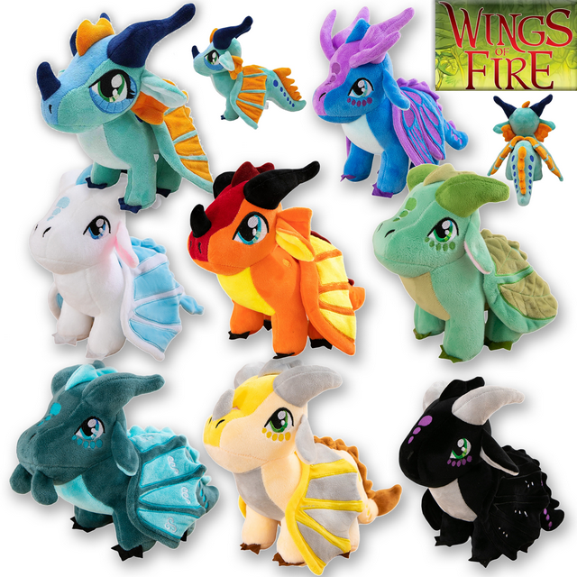 Wings Of Fire Plush, Converged, Wings Of Fire Dragon Plush Toy ...