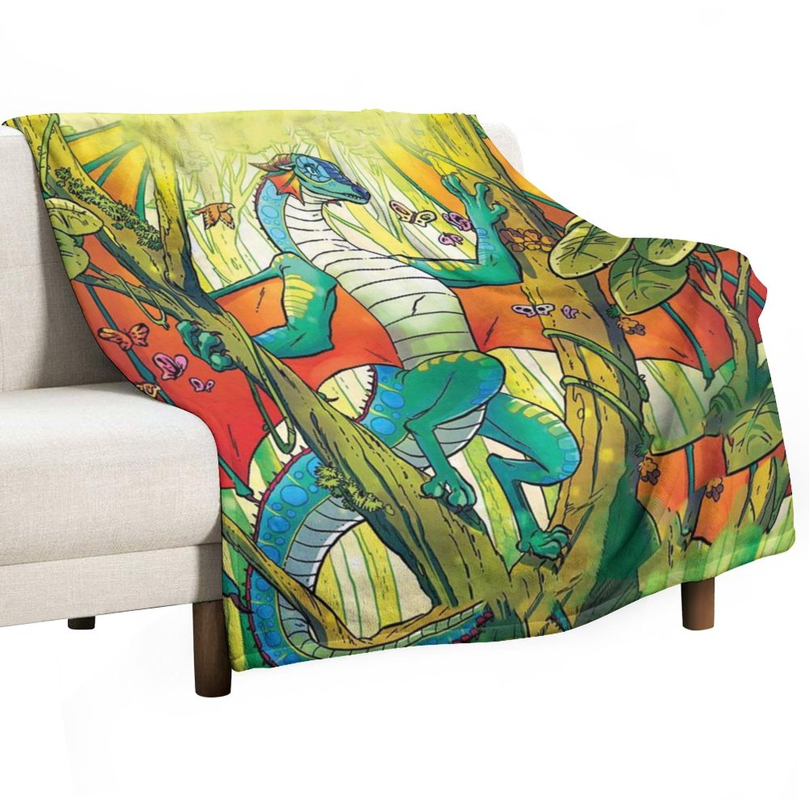 Wings Of Fire Poster Fuzzy Ultra-Soft Micro Fleece Blanket All Season ...