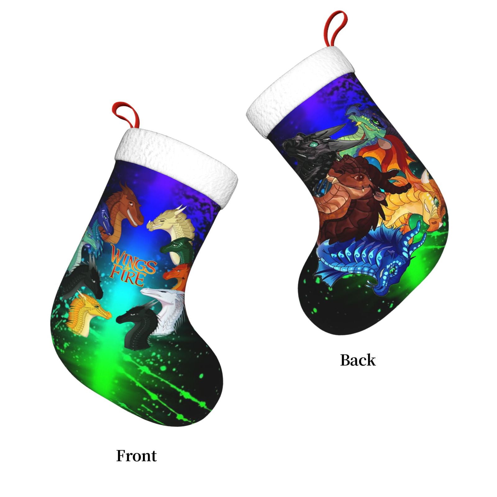Wings Of Fire Together Christmas Stocking Gift Home Decor Hanging Socks ...