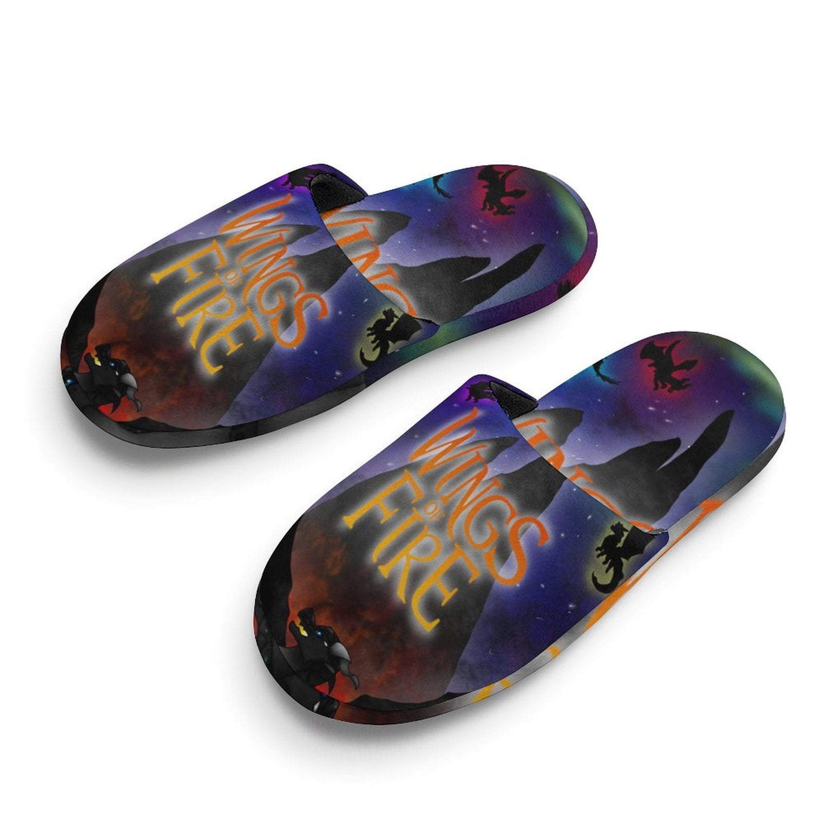 Wings Of Fire WOF Cotton Slippers For Kids Flannel Plush Fluffy Warm ...