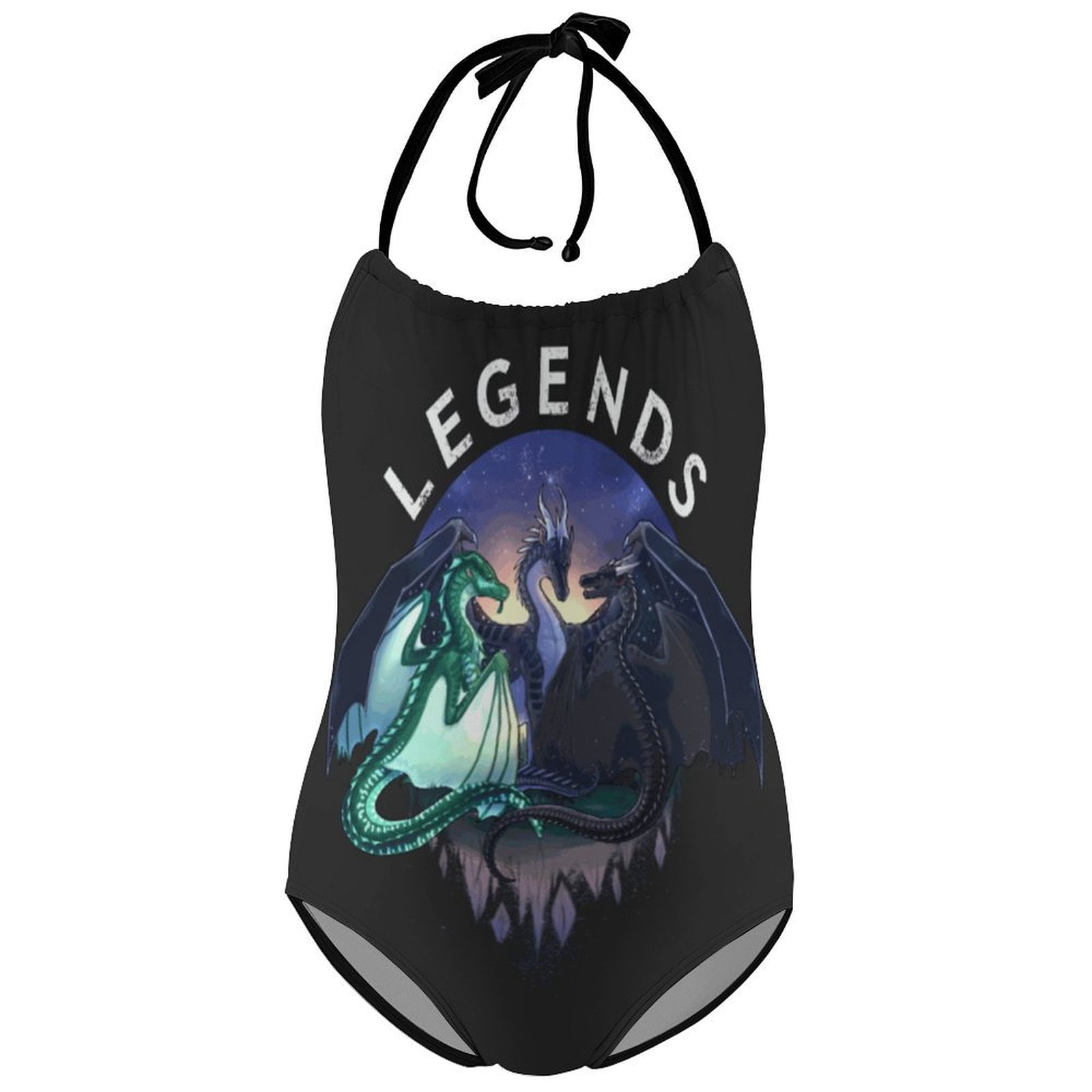 Wings Of Fire WOF Girls One Piece Swimsuits Quick Dry Bathing Suit ...