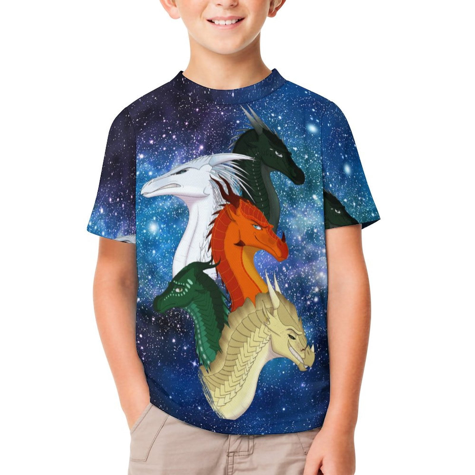 Wings Of Fire WOF Kid's T-Shirt Short Sleeve T-Shirt Tops Summer Tee ...