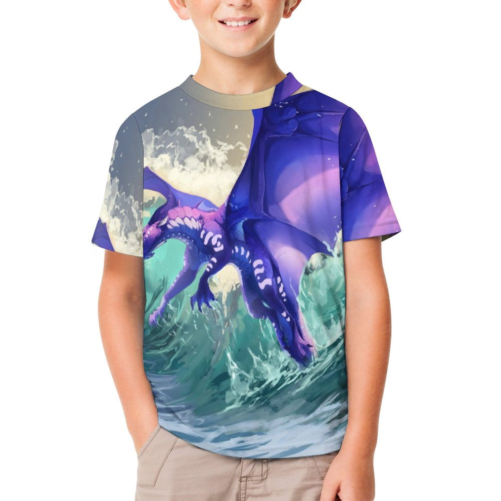 Wings Of Fire WOF Kid's T-Shirt Short Sleeve T-Shirt Tops Summer Tee ...