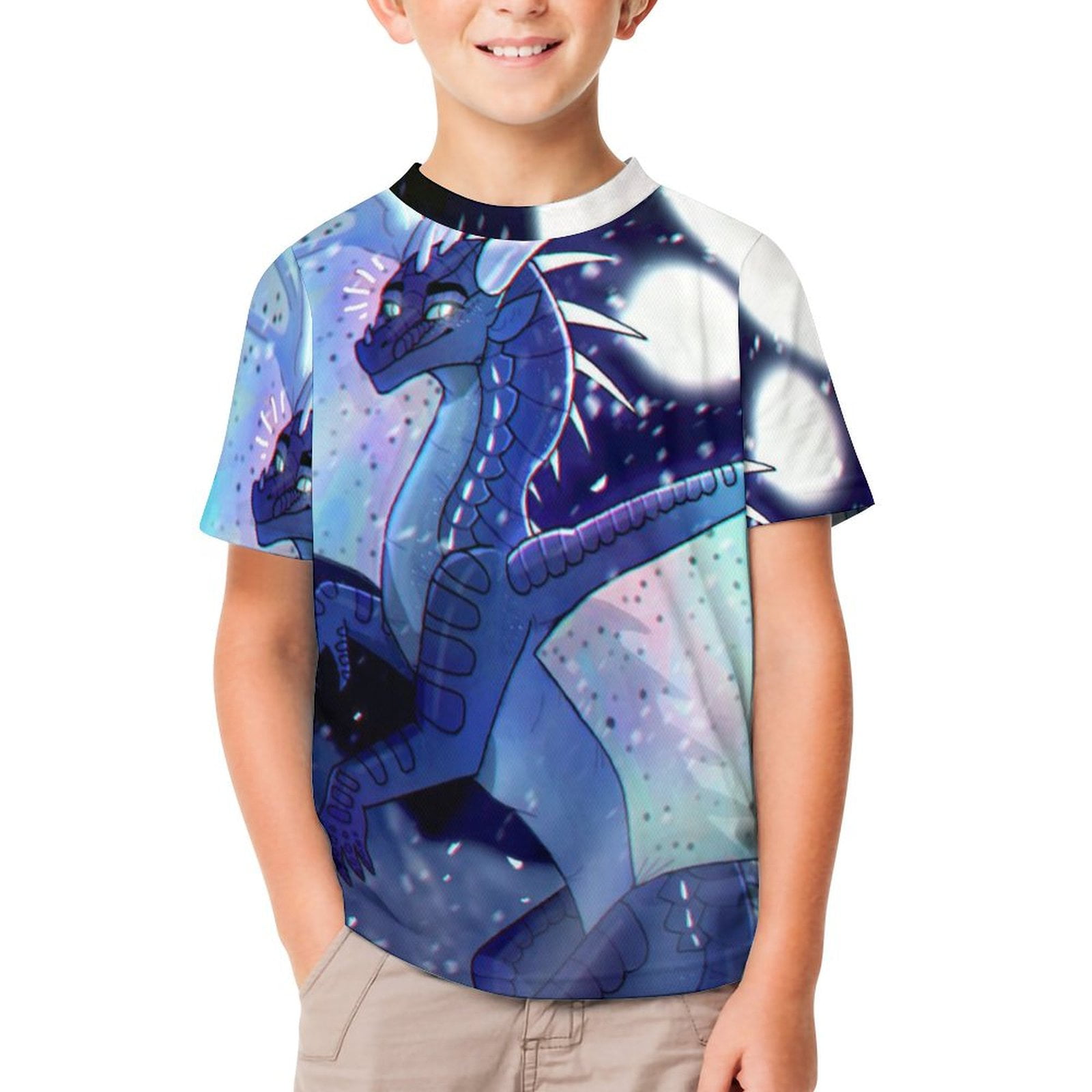 Wings Of Fire WOF Kid's T-Shirt Short Sleeve T-Shirt Tops Summer Tee ...