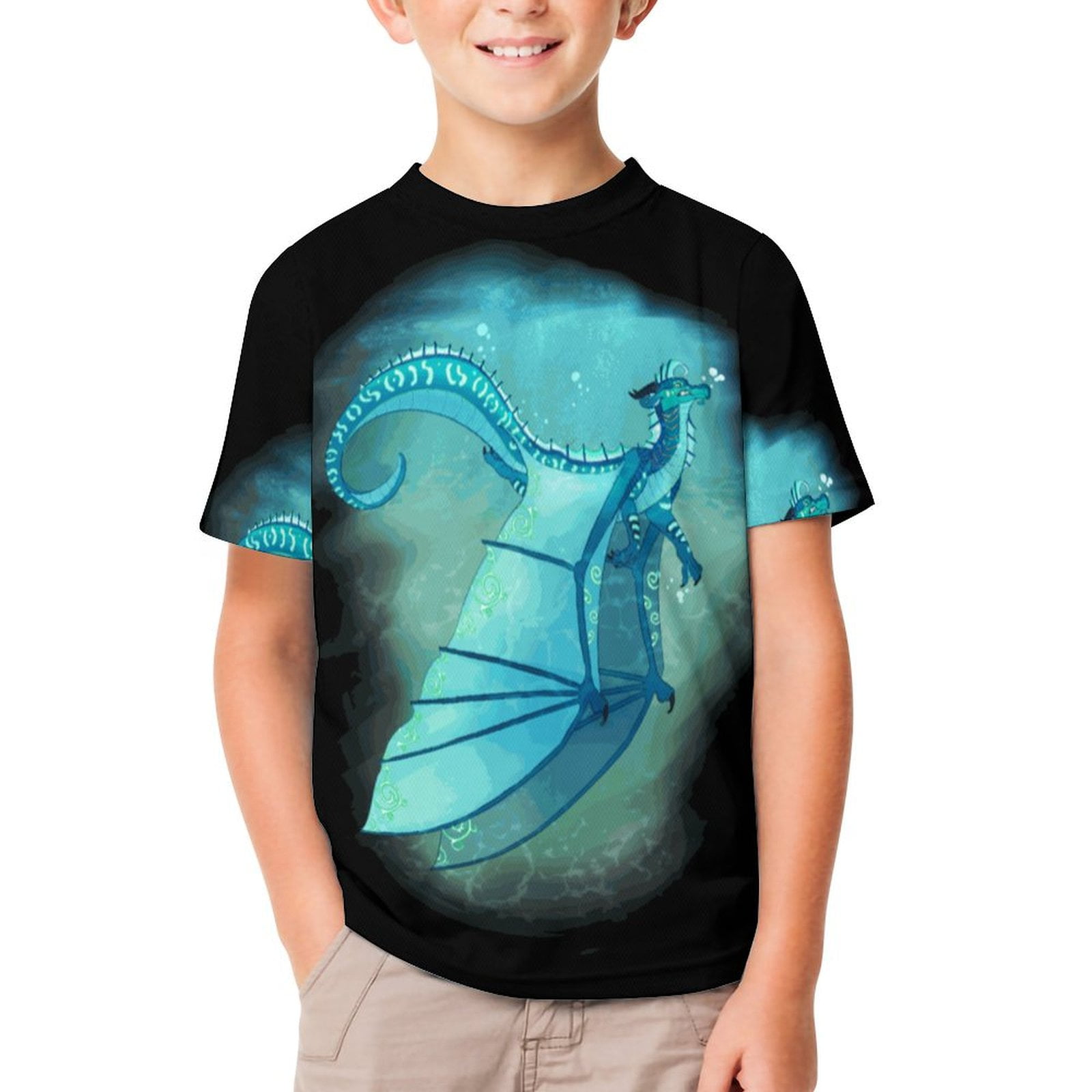 Wings Of Fire WOF Kid's T-Shirt Short Sleeve T-Shirt Tops Summer Tee ...