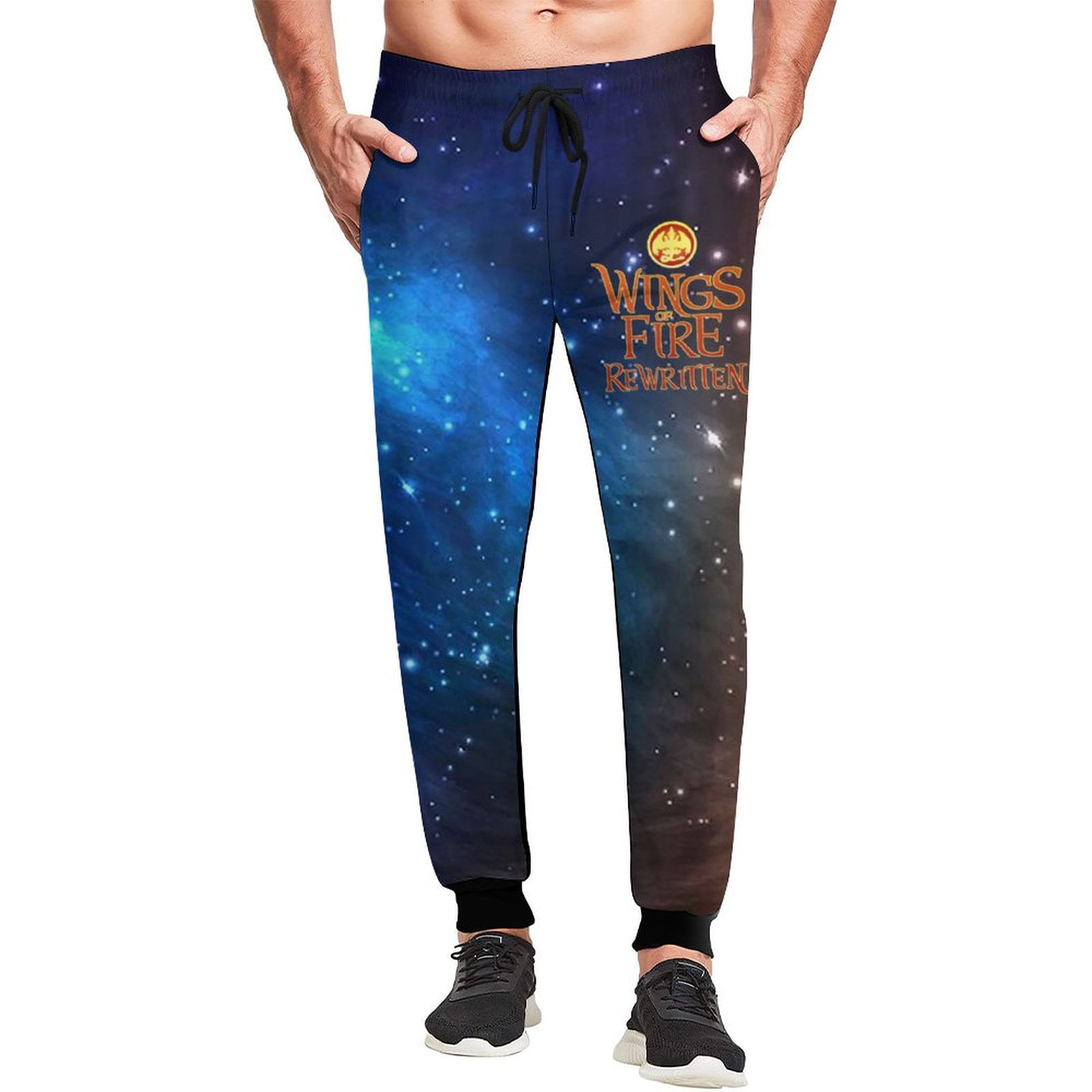 Wings Of Fire WOF Logo Mens Sweatpants 3D Print Novelty Casual Joggers ...