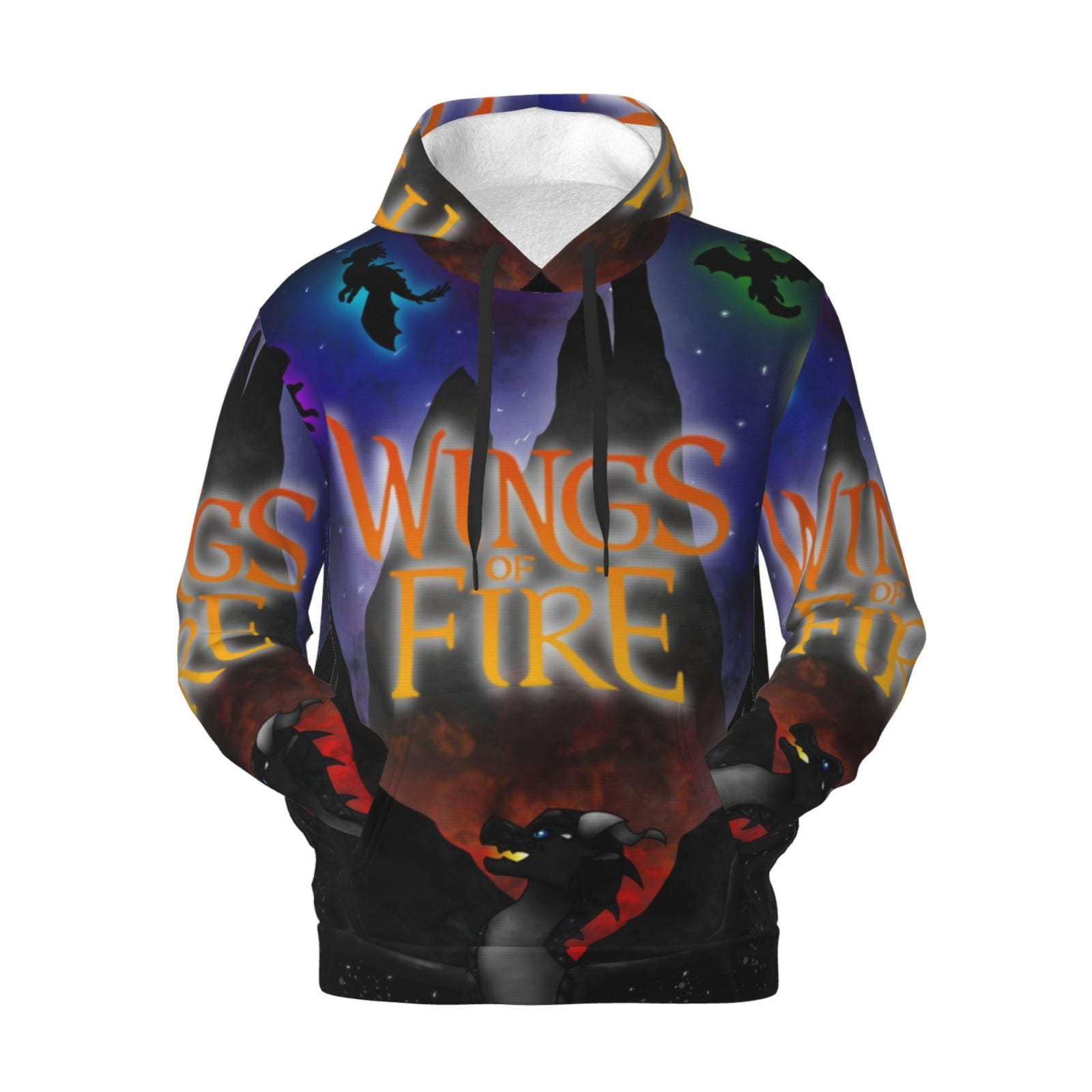 Wings Of Fire WOF Men's Hoodies Sweatshirt Soft Plush Fleece Hoody ...