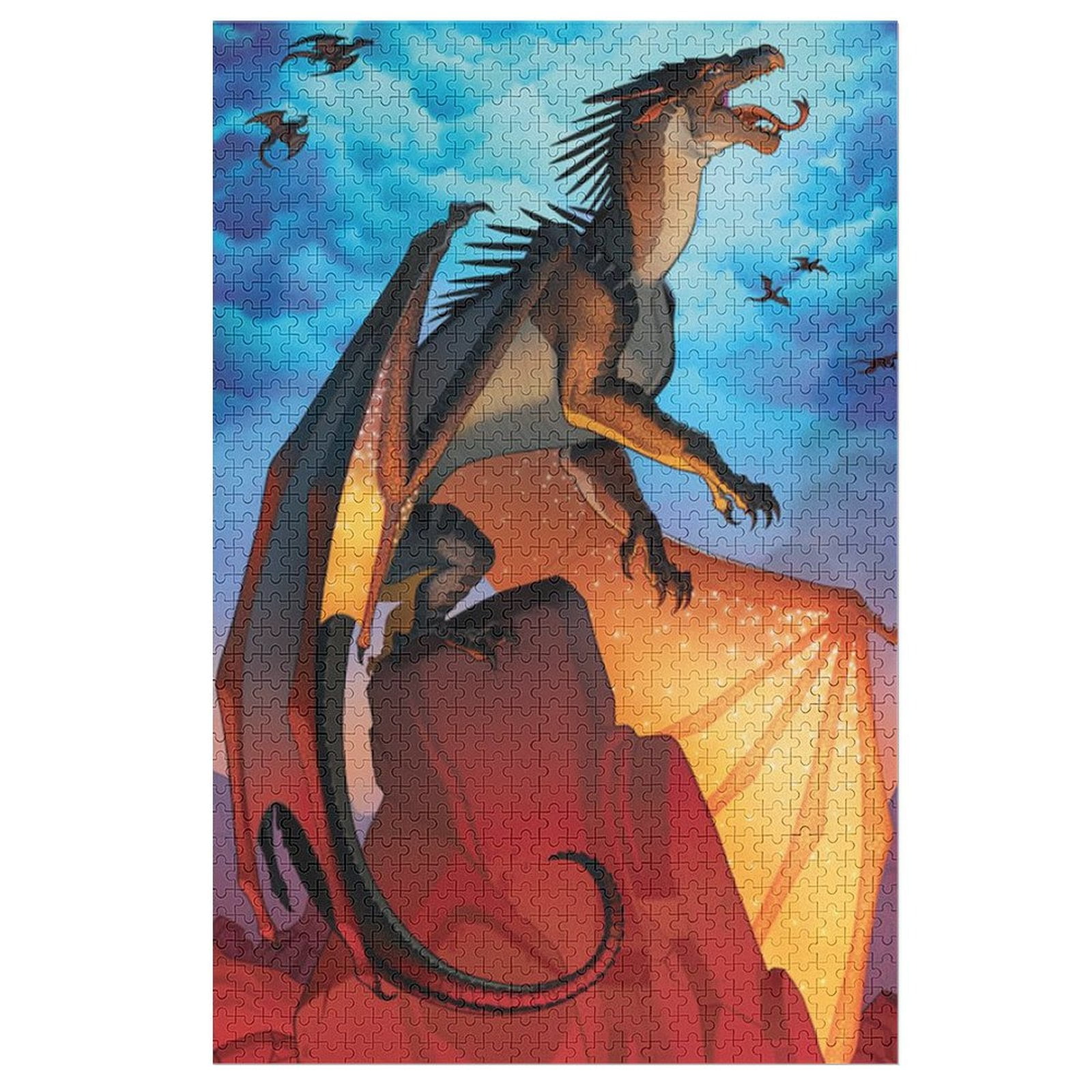 Wings Of Fire WOF Picture Puzzle 1000 PCS Wooden Puzzle Artwork Jigsaw ...